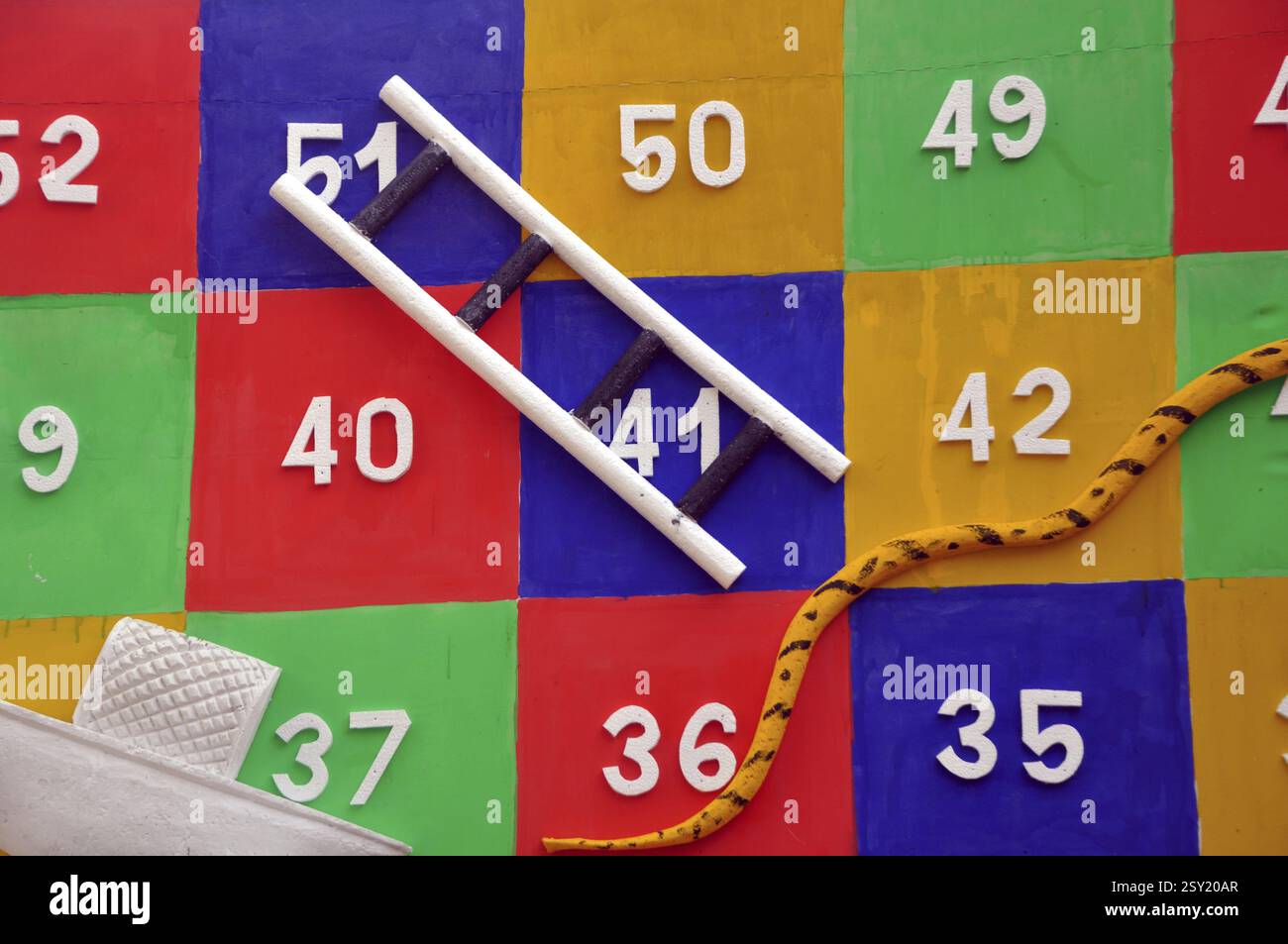 Indian snakes and ladders hi-res stock photography and images - Alamy
