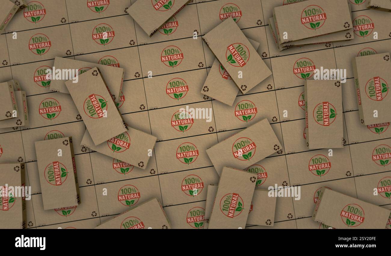 100 percent natural eco friendly box production line. 100% organic bio ...