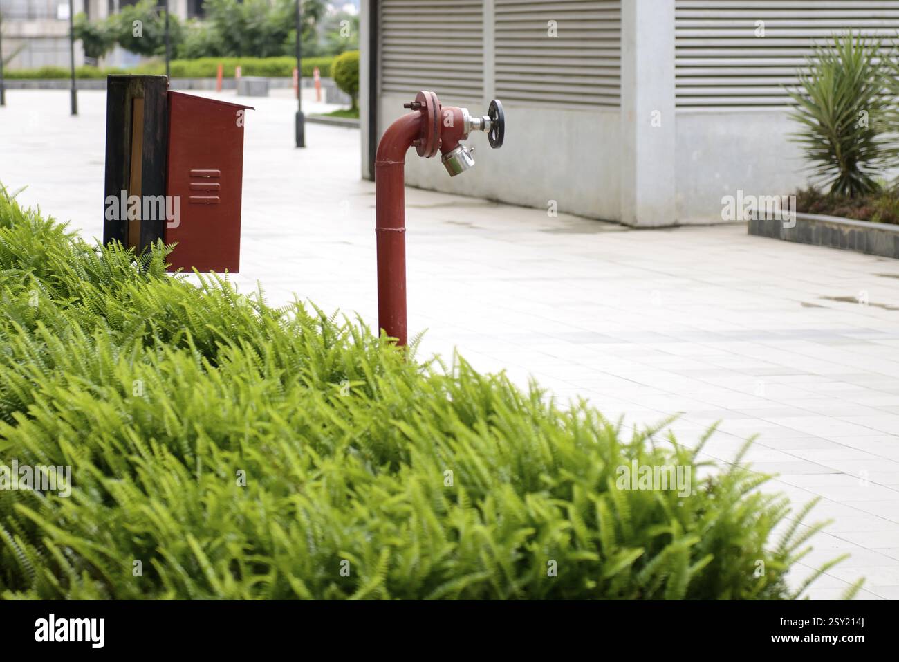 Fire safety hydrant valve, visakhapatnam, andhra pradesh, india, asia ...