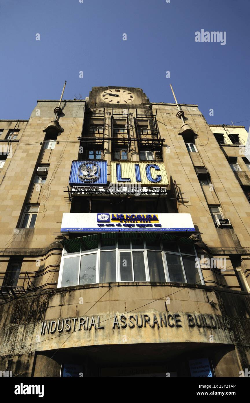 Industrial assurance building churchgate, mumbai, maharashtra, India ...