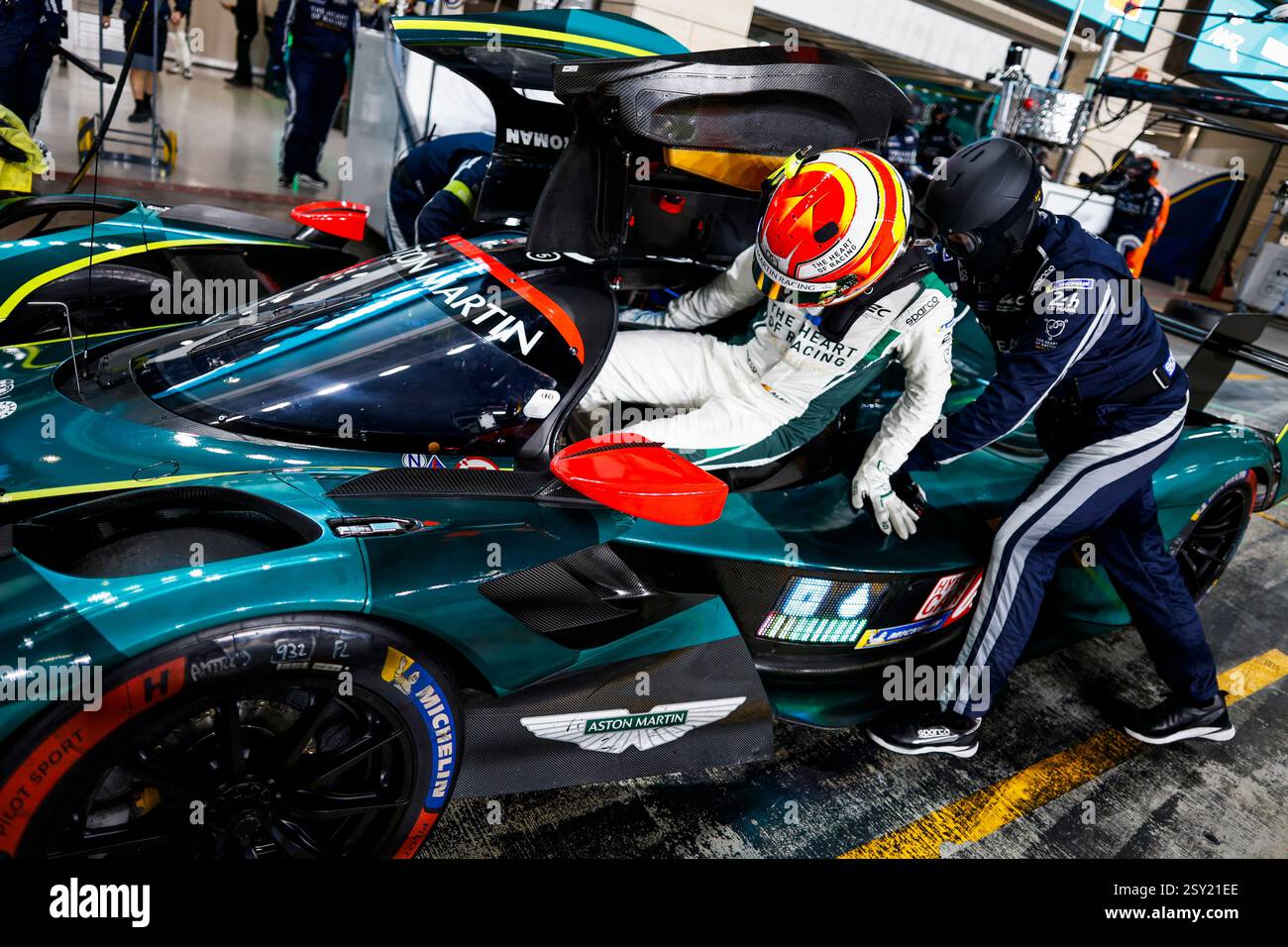 RIBERAS Alex (spa), Aston Martin THOR Team, Aston Martin Valkyrie #009, Hypercar, portrait ...