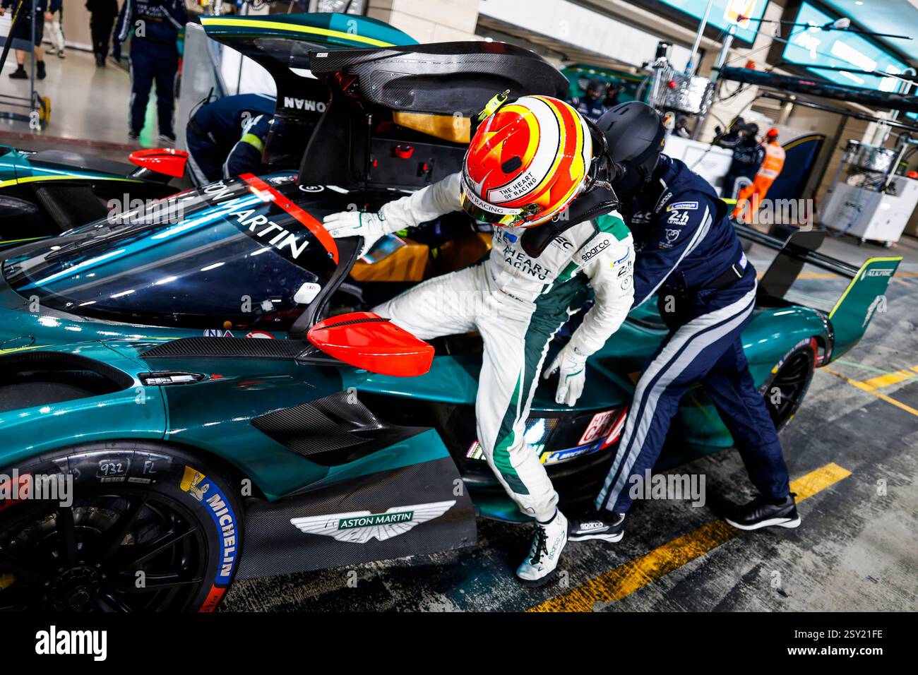 RIBERAS Alex (spa), Aston Martin THOR Team, Aston Martin Valkyrie #009, Hypercar, portrait ...