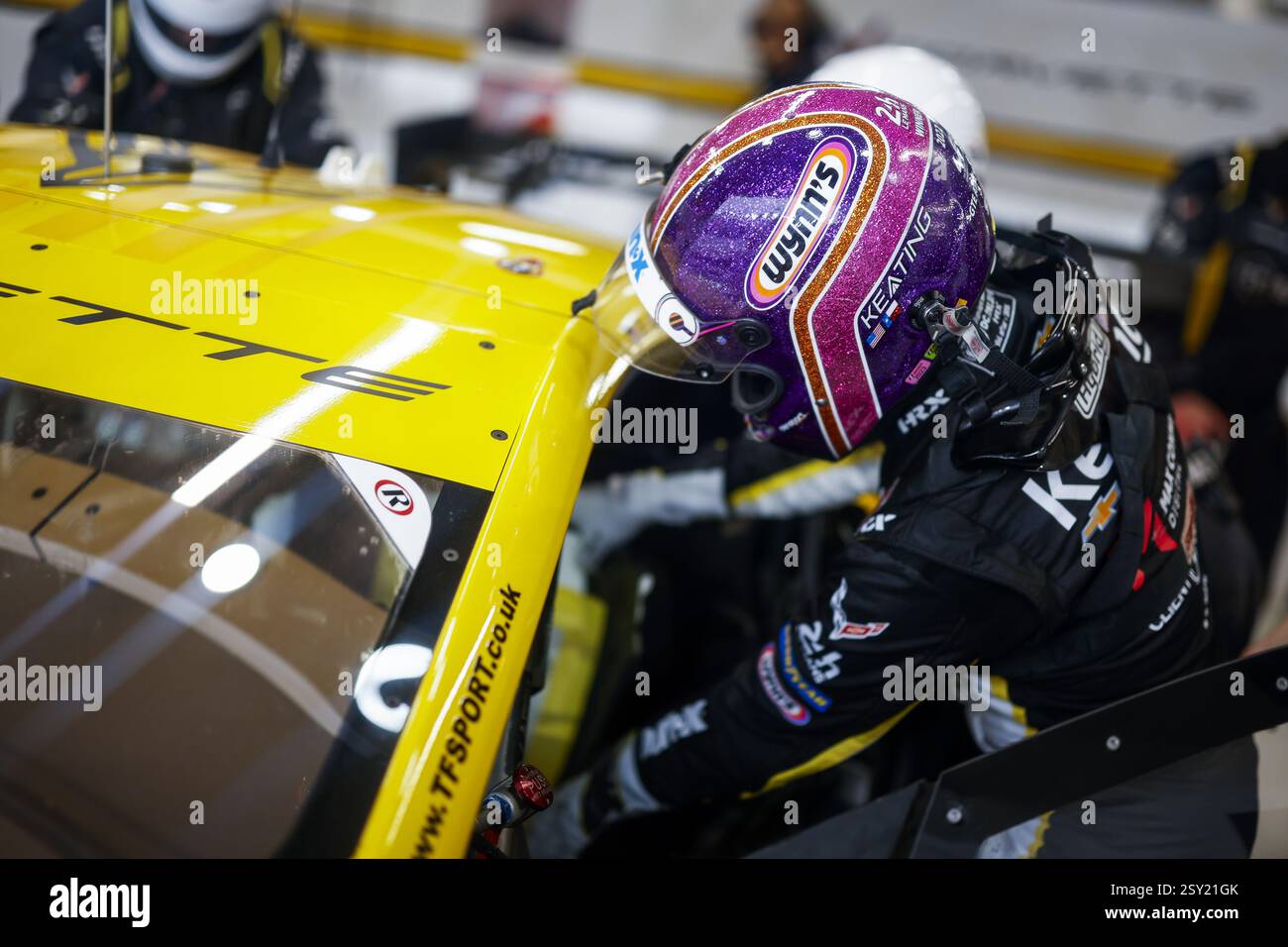 KEATING Ben (usa), TF Sport, Chevrolet Corvette Z06 GT3.R #33, LM GT3 ...