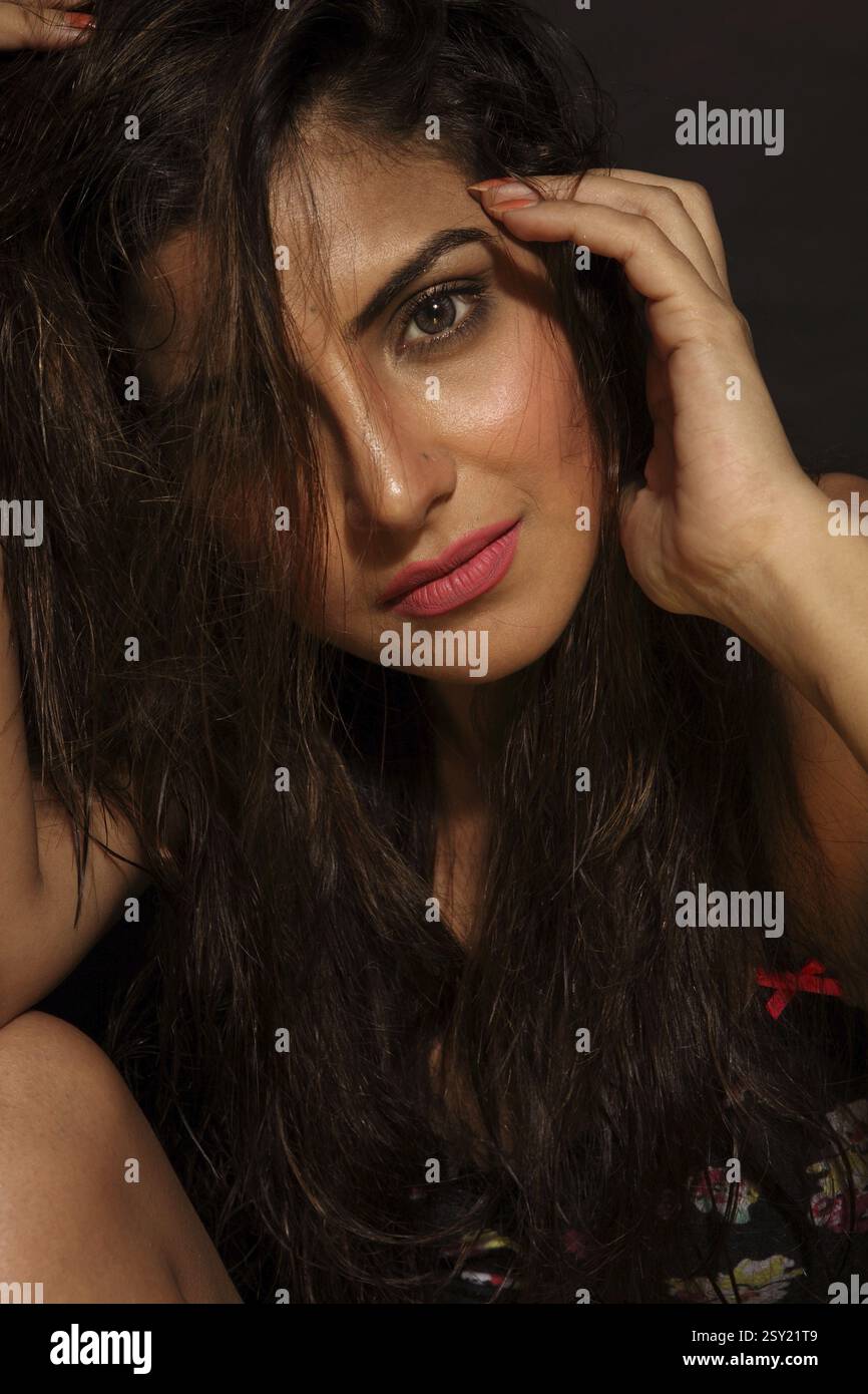 Indian model Rachel, india, asia, NOMR Stock Photo - Alamy