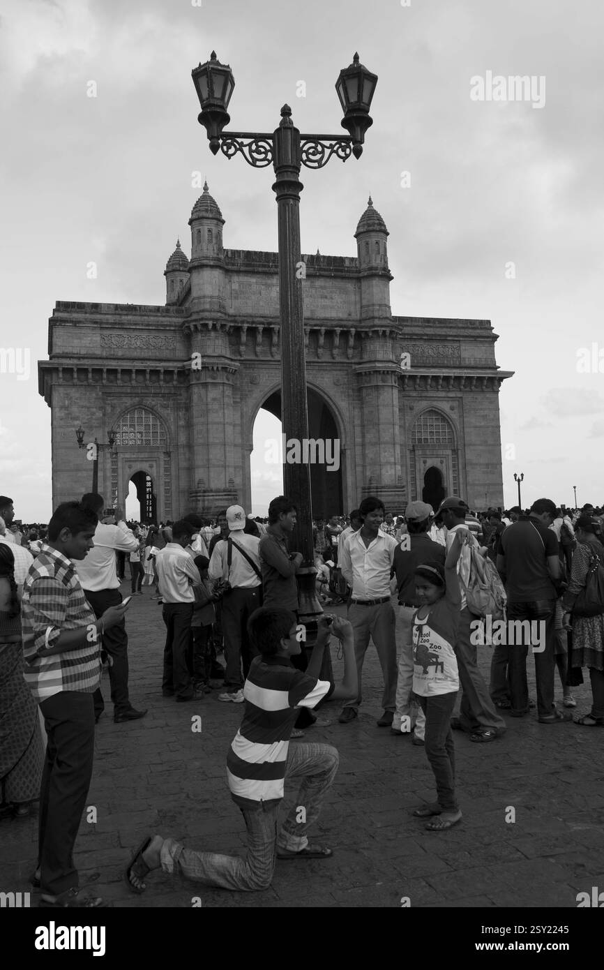 Gateway of India Apollo Bunder Colaba Mumbai Maharashtra India Asia ...