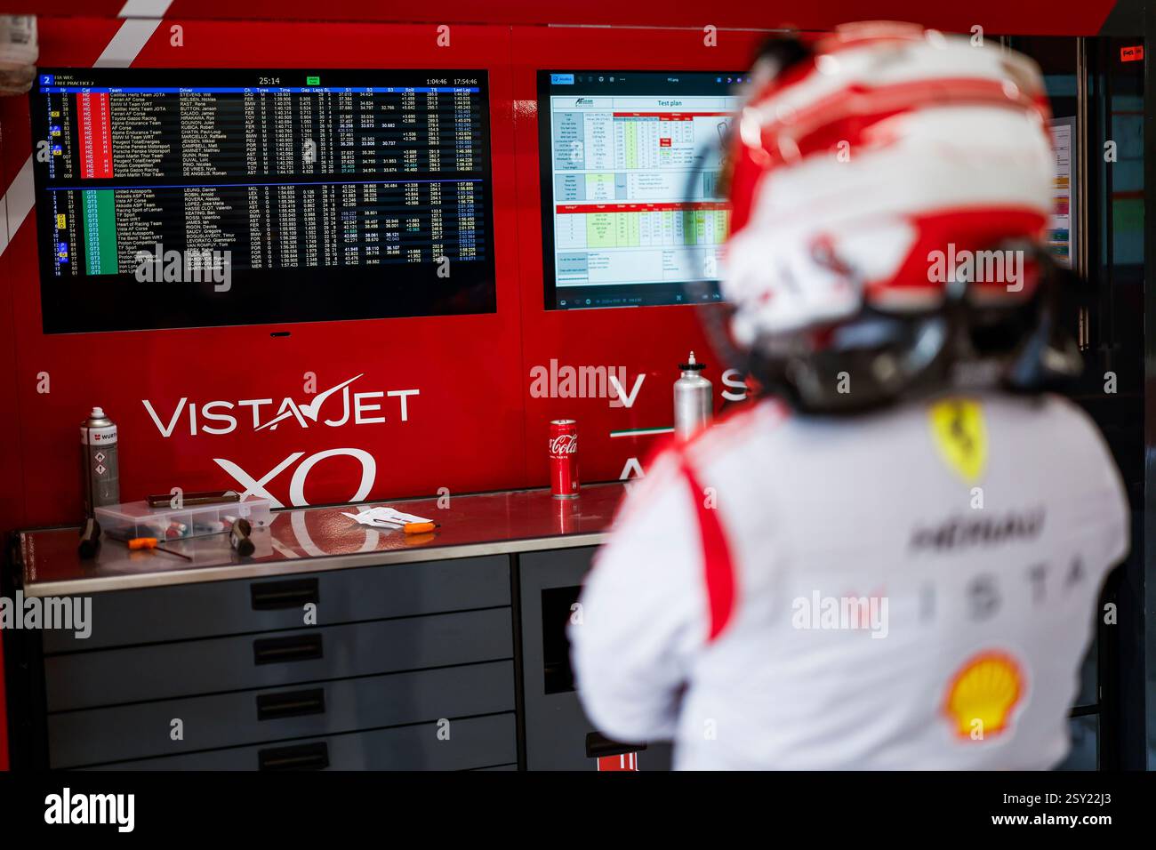 Ambiance, timing screen during the, Qatar. , . FIA World Endurance ...