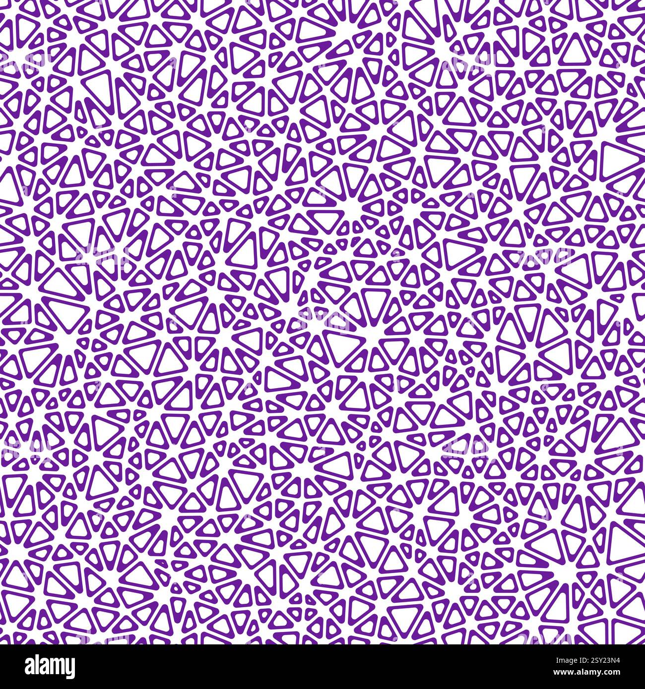 Abstract template background. Tiny triangles size. Solid color style. Rounded triangular cells ...