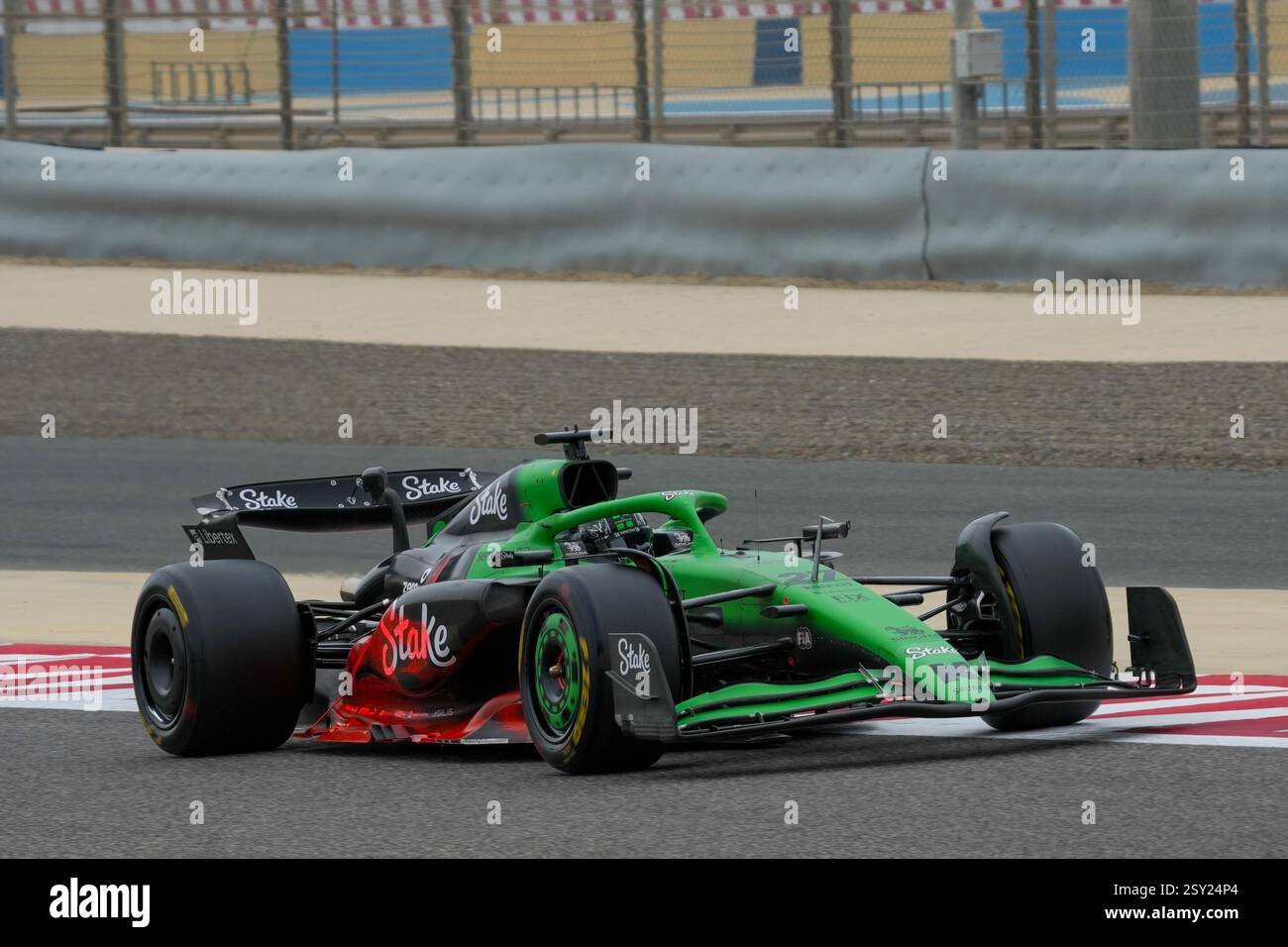 Sakhir, Bahrain. 26 Feb, 2025. Nico Hulkemberg, during the Formula 1 ...