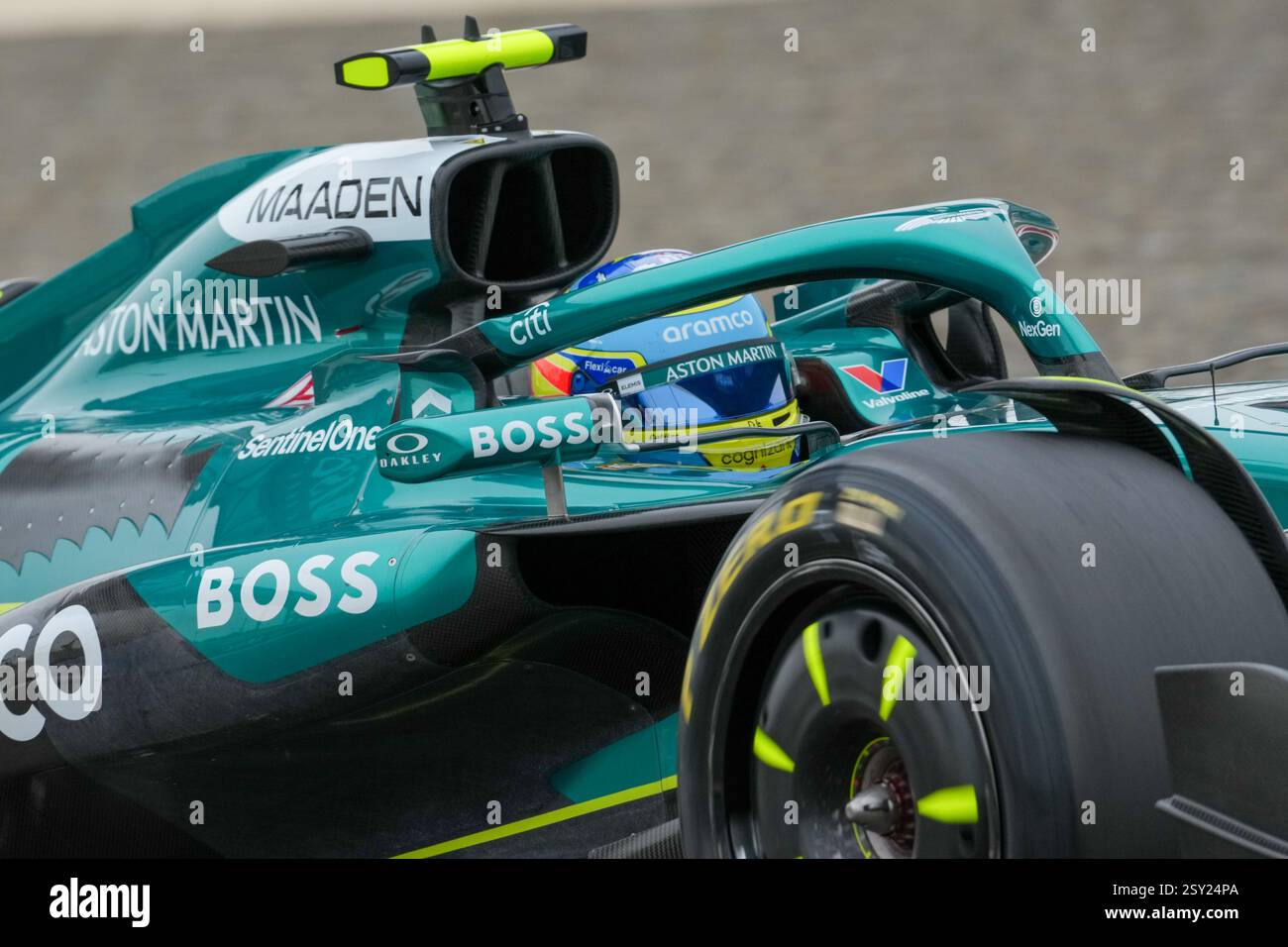 Sakhir, Bahrain. 26 Feb, 2025. Fernando Alonso, during the Formula 1 ...