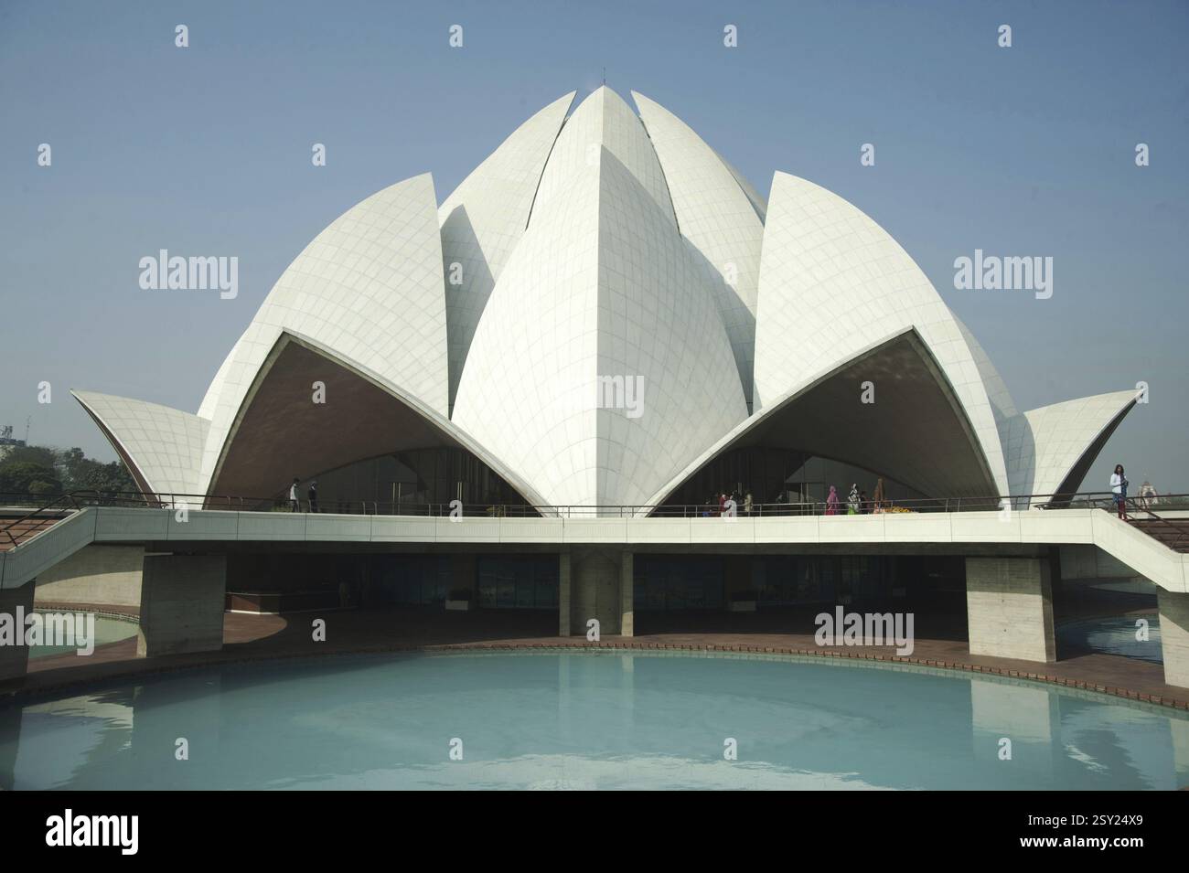 Lotus temple, new delhi, india, asia Stock Photo - Alamy