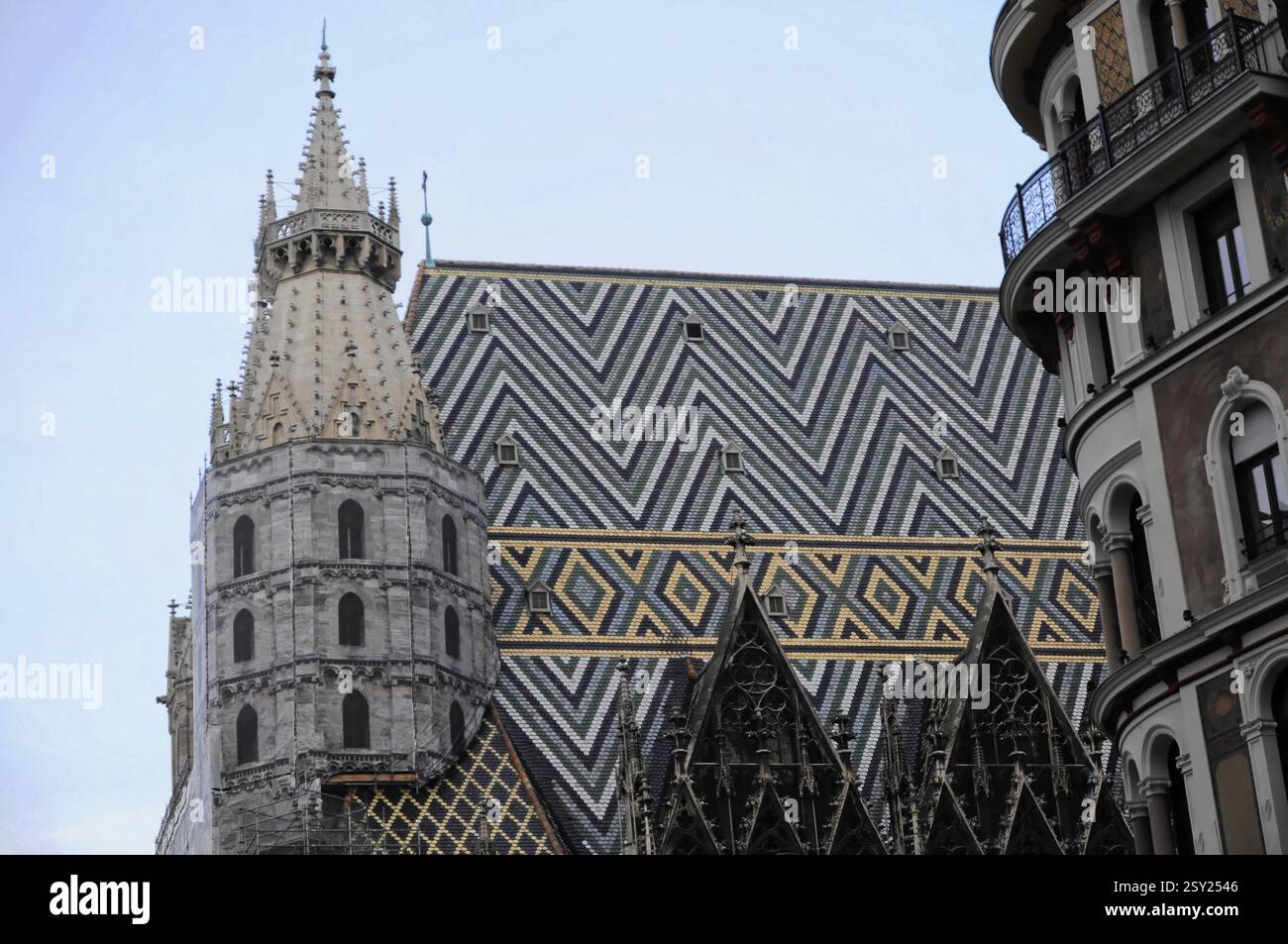 St Stephen's Cathedral with Gothic facade, Vienna, Austria, Gothic ...