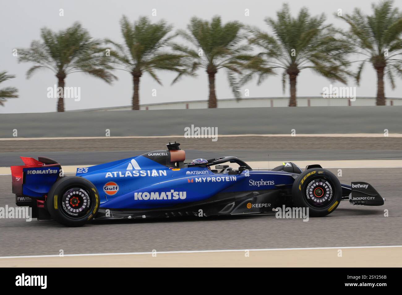 Sakhir, Bahrain. 26 Feb, 2025. Alexander Albon, during the Formula 1 ...
