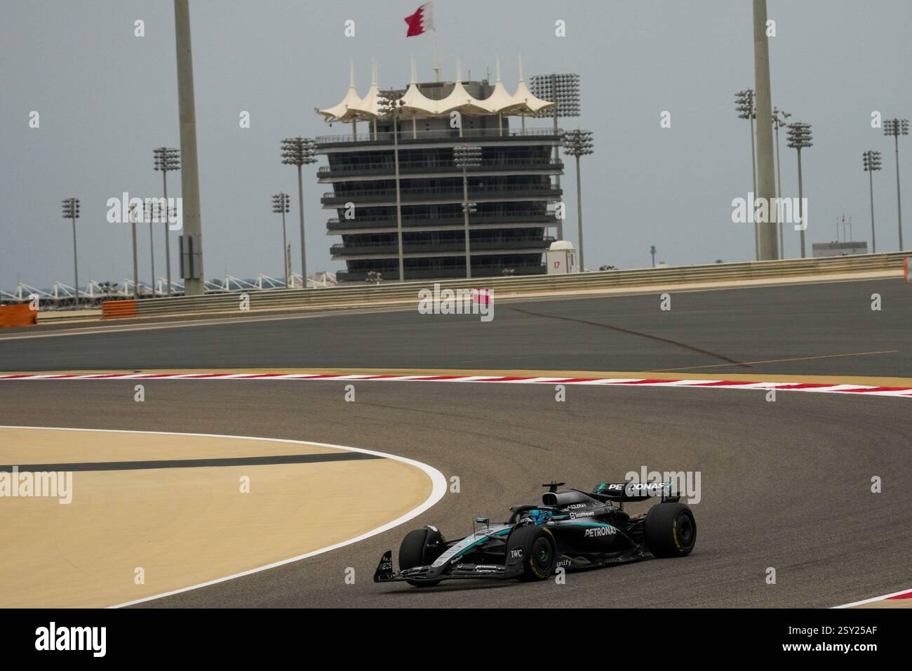 Sakhir, Bahrain. 26 Feb, 2025. George Russell, during the Formula 1 ...