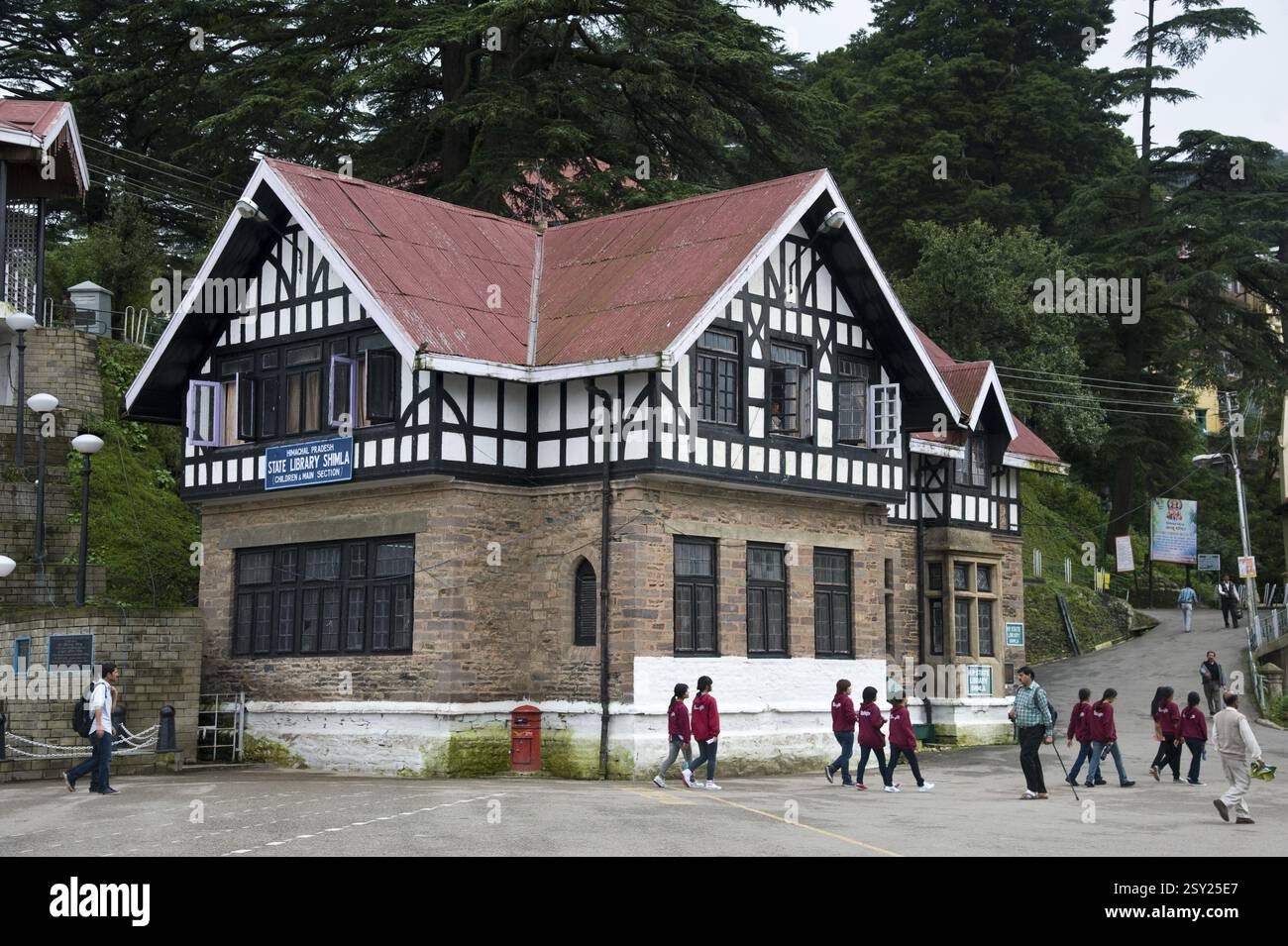 State library, shimla, himachal pradesh, india, asia Stock Photo - Alamy