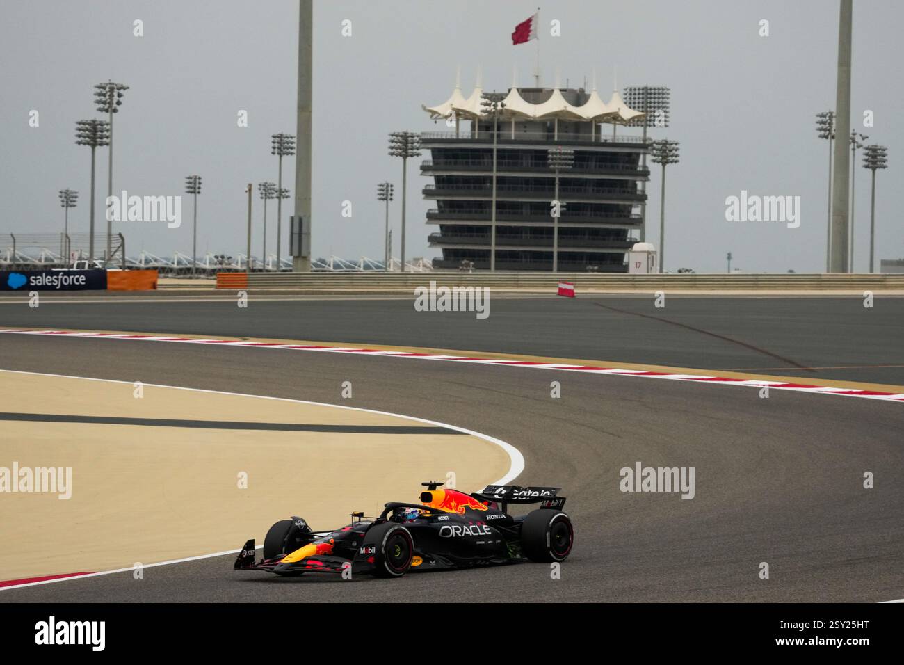 Sakhir, Bahrain. 26 Feb, 2025. Max Verstappen, during the Formula 1 ...