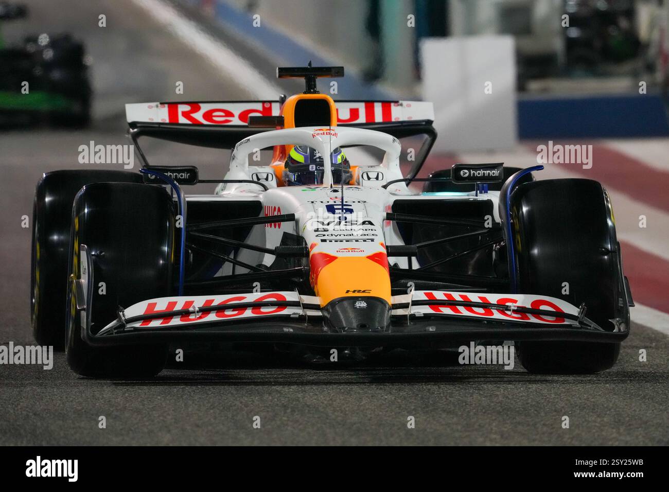 Sakhir, Bahrain. 26 Feb, 2025. Isack Hadjar, during the Formula 1 test ...
