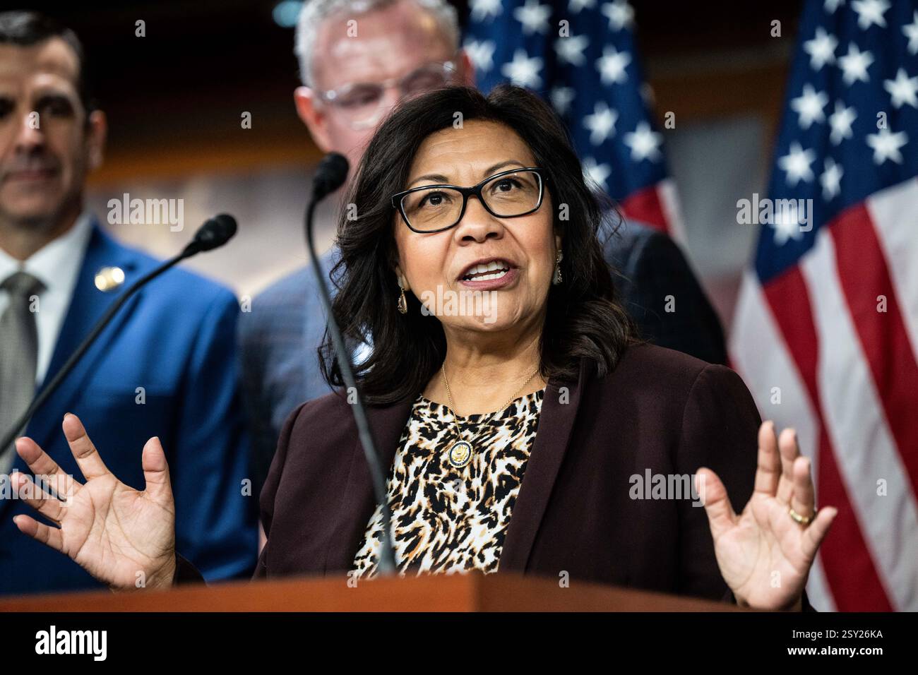 Washington, United States. 26th Feb, 2025. U.S. Representative Norma ...