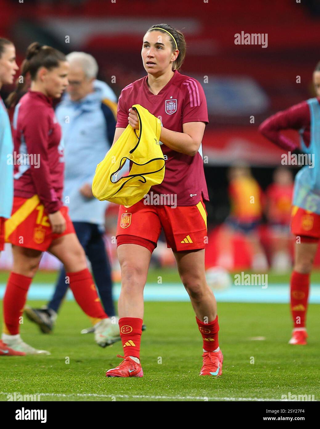 North London, United Kingdom. 26 February, 2025. Mariona Caldentey of ...