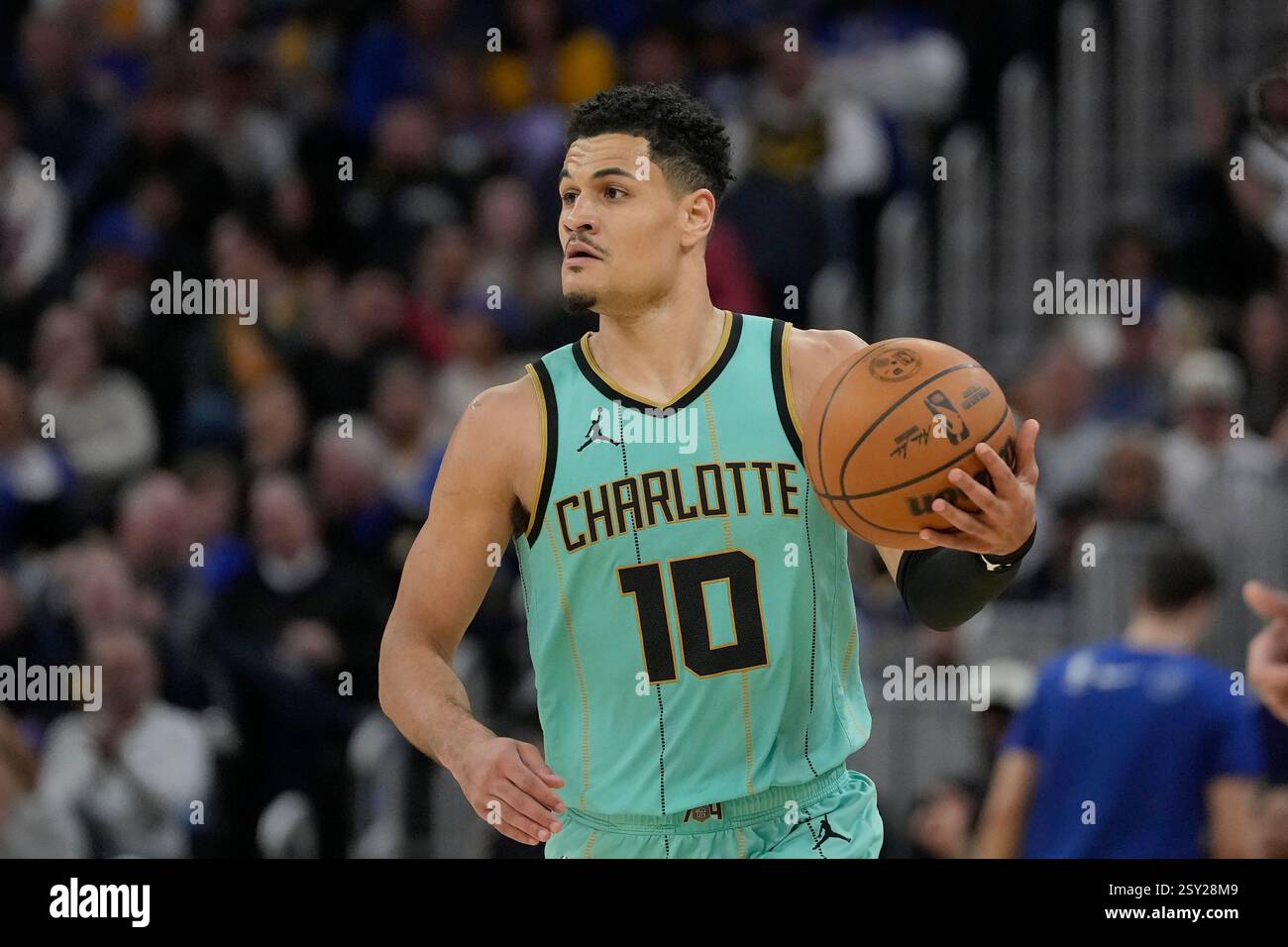 Charlotte Hornets guard Josh Green during an NBA basketball game against the Golden State ...