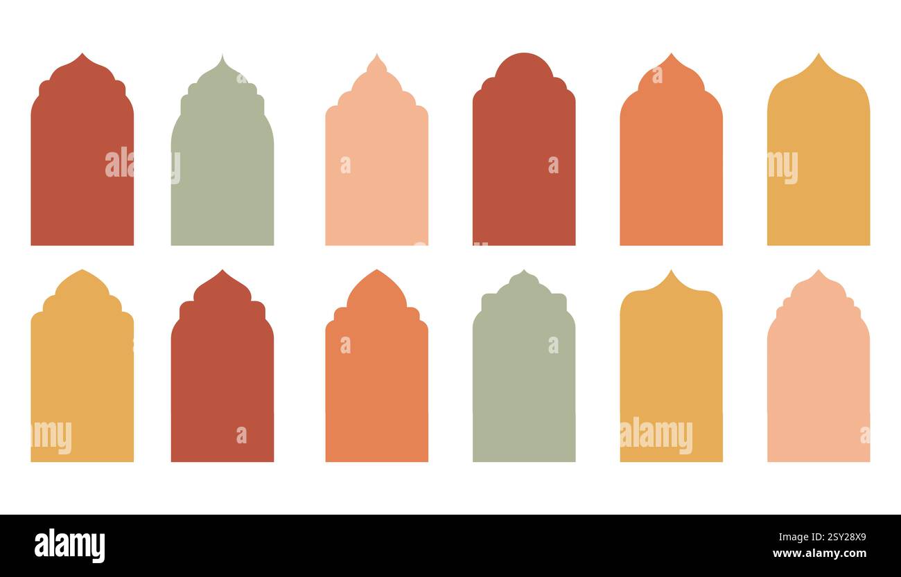 Traditional moroccan portal Stock Vector Images - Alamy