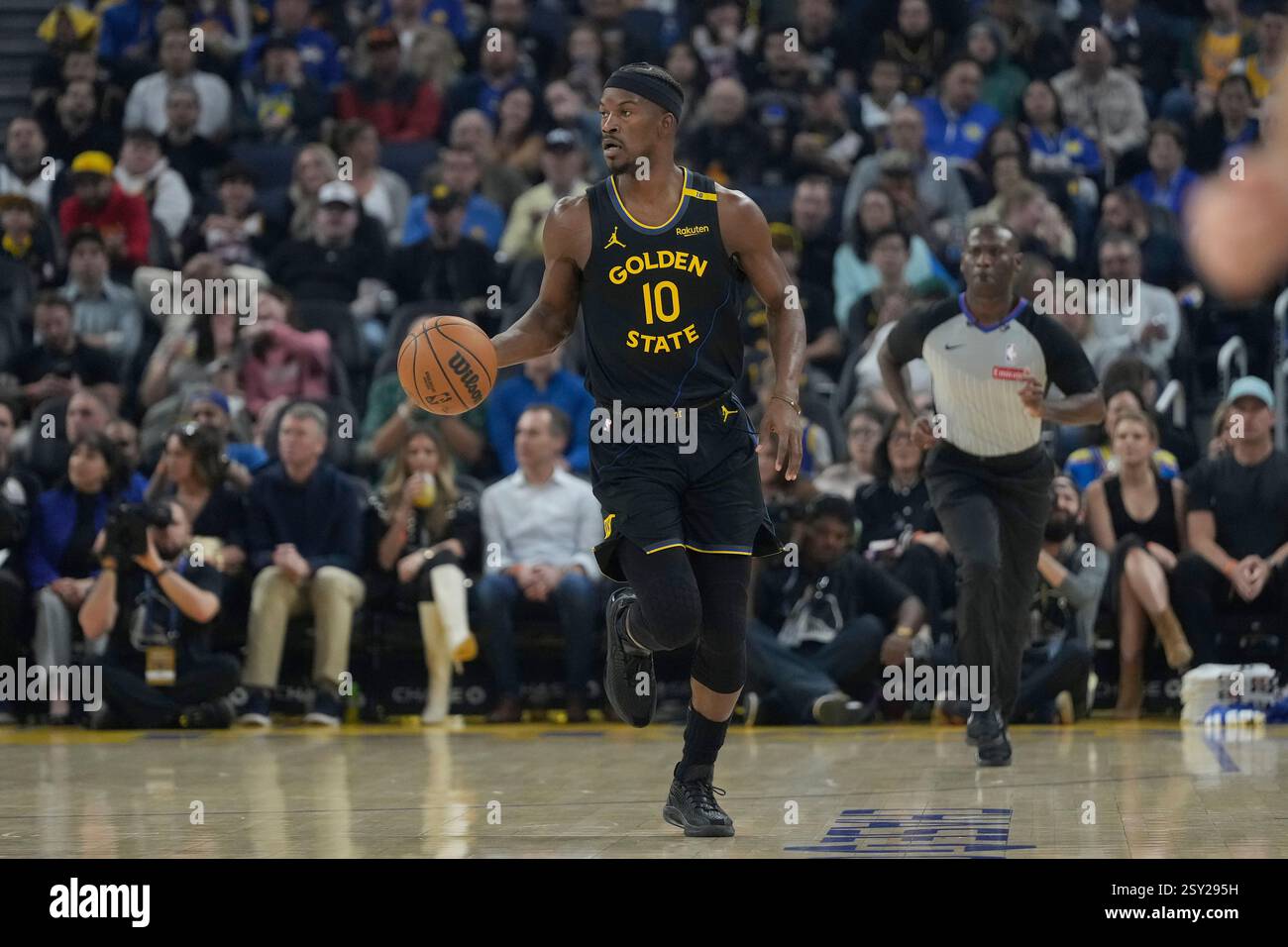 Golden State Warriors forward Jimmy Butler III during an NBA basketball ...