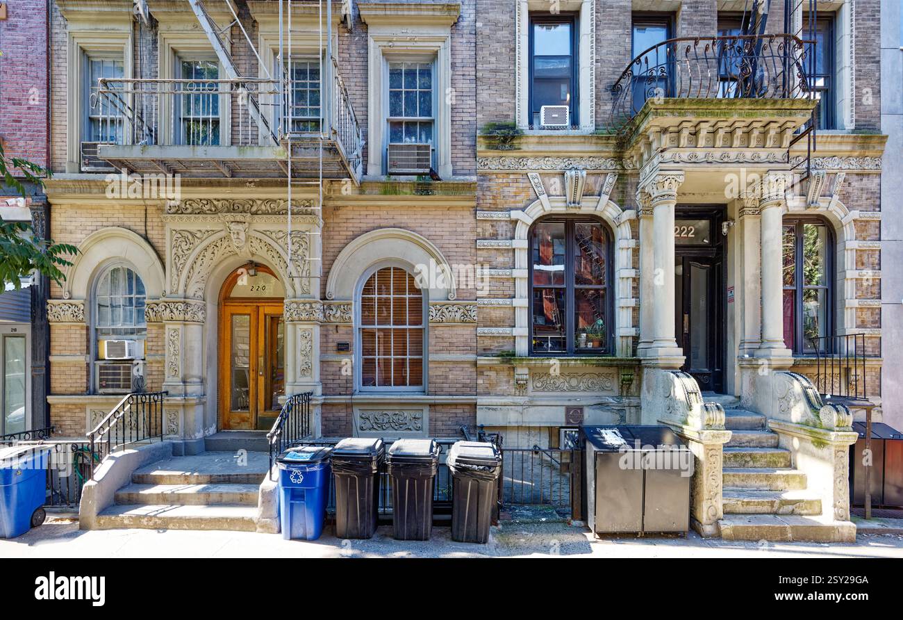 Gallant House and The Hollywood, 220 and 222 West 20th Street, are ...