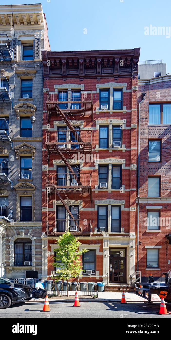The Premier, 237 West 20th Street, is a five-story red brick apartment ...