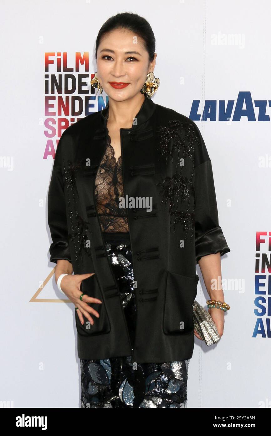 LOS ANGELES - FEB 22: Liang Jing at the 2025 Film Independent Spirit ...
