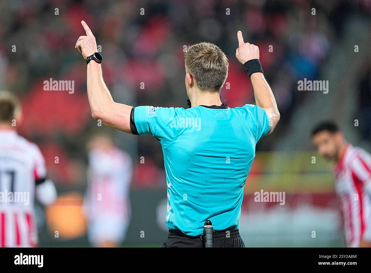 Aalborg, Denmark. 26th Feb, 2025. Superligakampen mellem AaB og FC ...