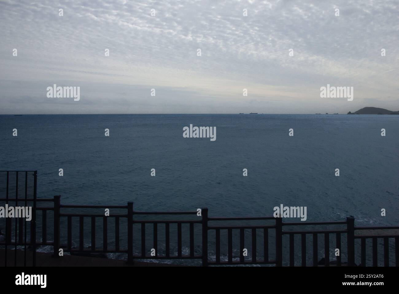 Busan, South Korea - October 29, 2024: A coastal view from Busan Green ...