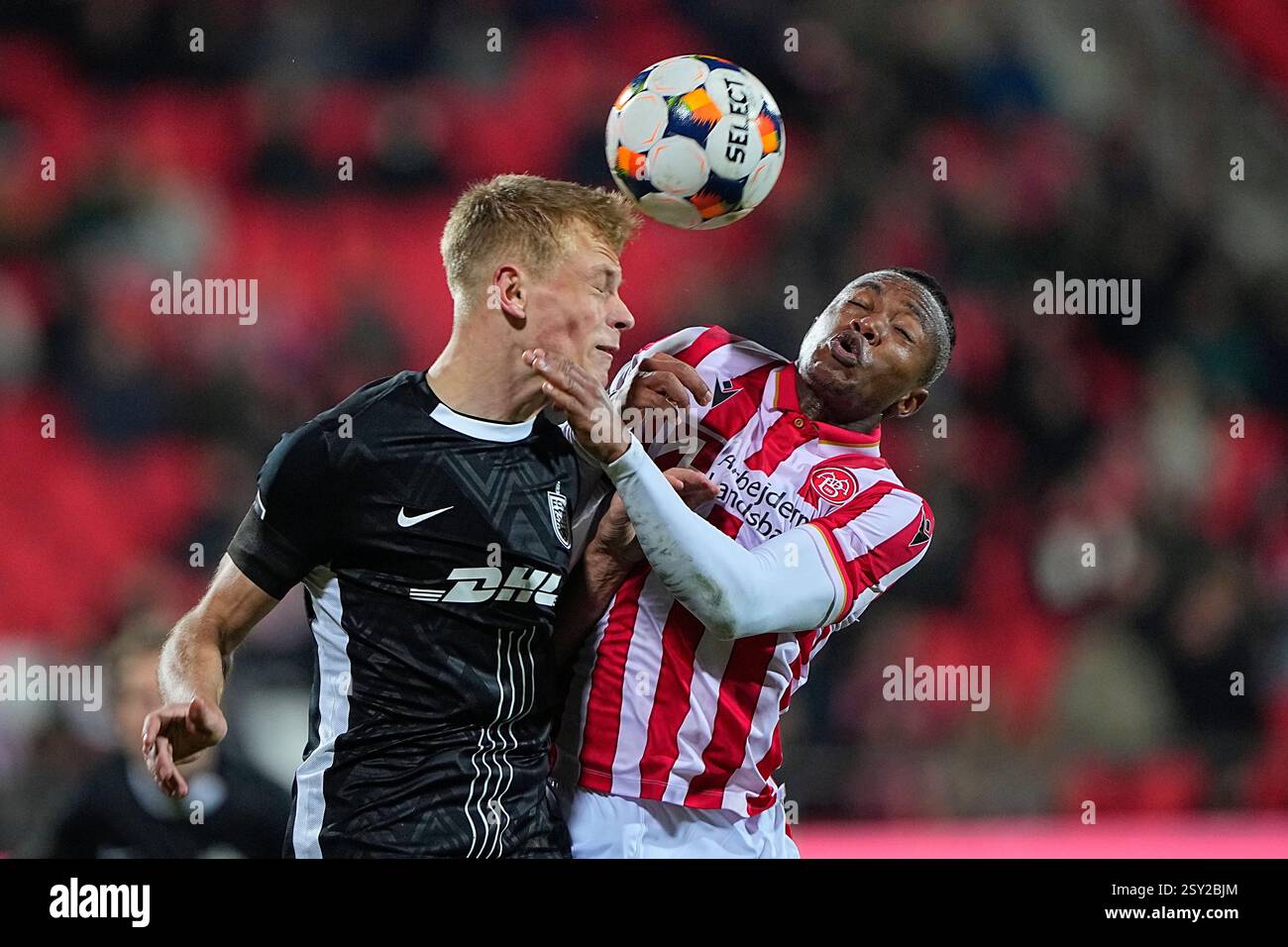 Aalborg, Denmark. 26th Feb, 2025. Superligakampen mellem AaB og FC ...