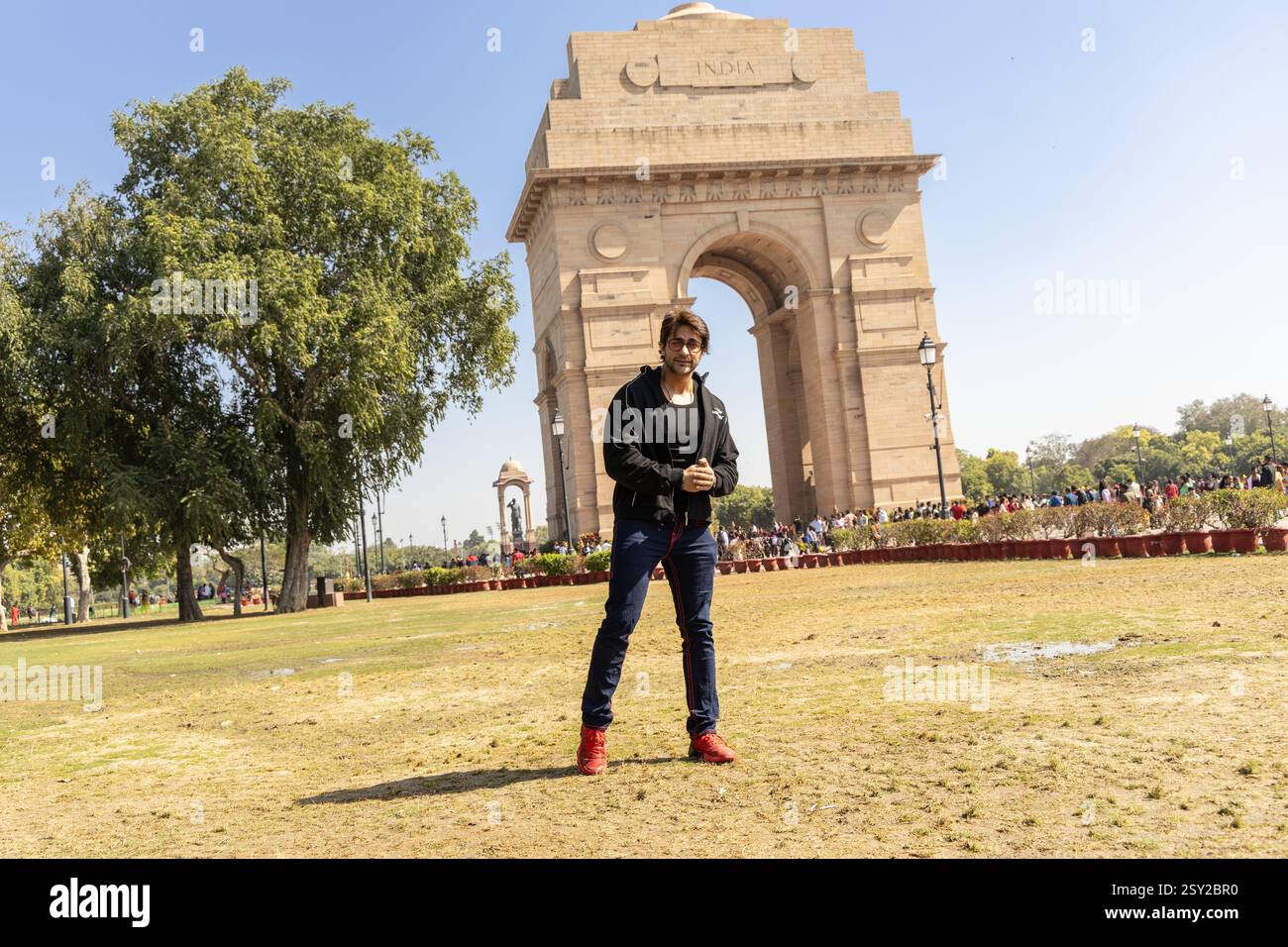 NEW DELHI, INDIA - FEBRUARY 14: (EDITOR'S NOTE: This is an exclusive image of Hindustan Times ...