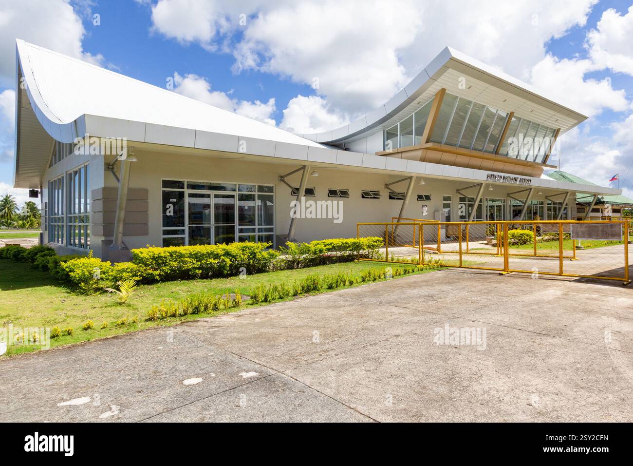 Exterior view of Sayak Airport in Siargao, Philippines Stock Photo - Alamy