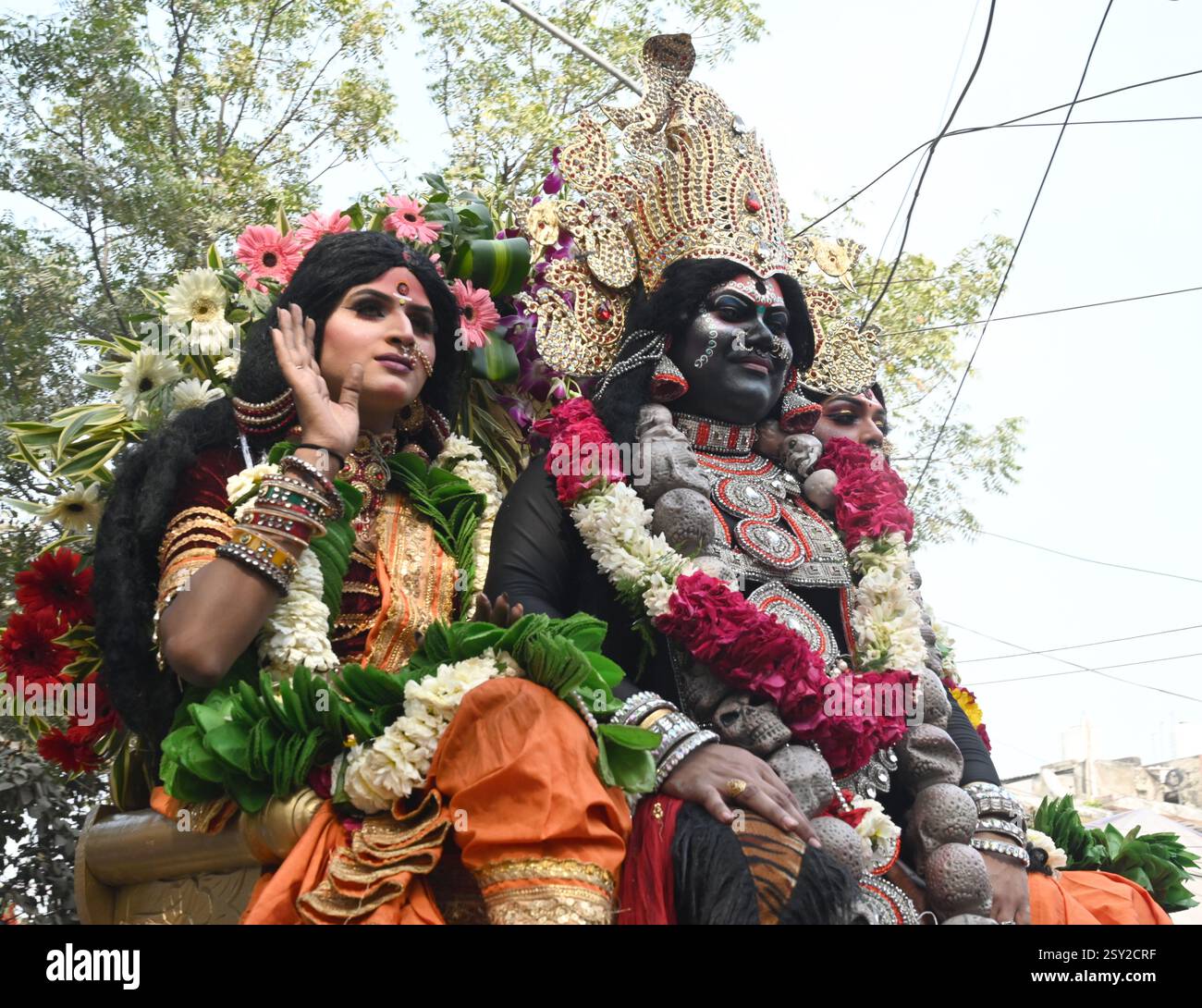 NEW DELHI, INDIA - FEBRUARY 26: Devotees participate in Bhole Baba ...