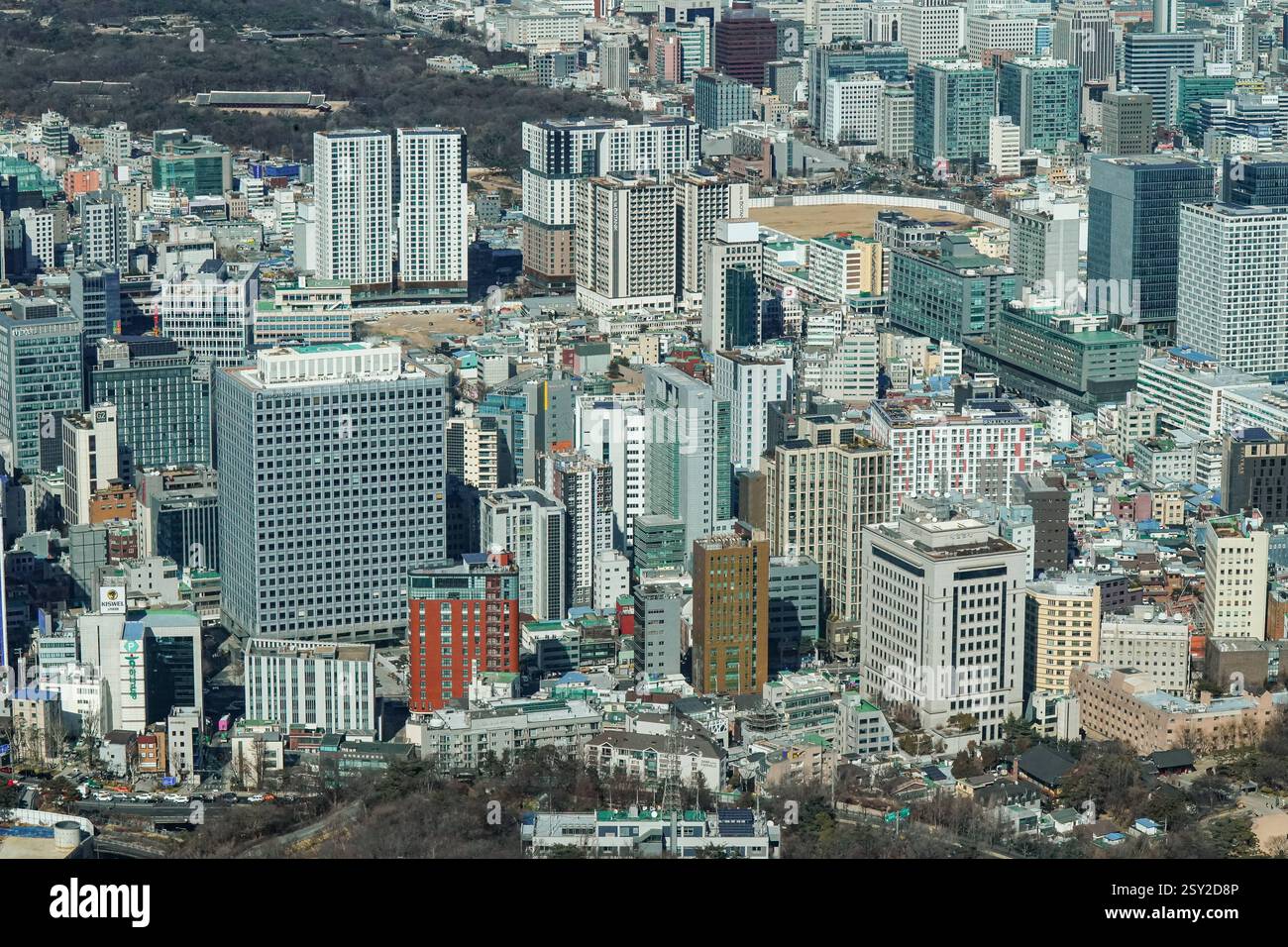 Südkorea, Asien, Seoul Innenstadt, Hochhäuser, moderne Architektur ...