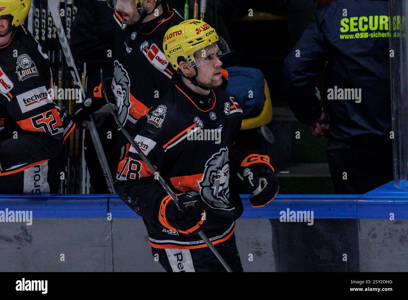 Frankfurt, Deutschland. 26th Feb, 2025. Dominik Bokk (L?wen Frankfurt ...