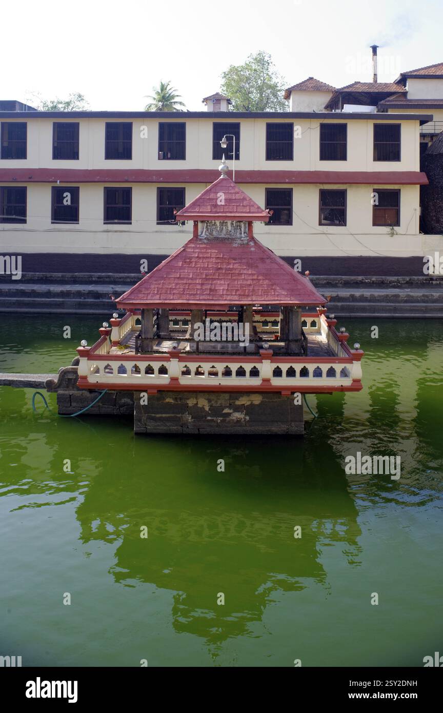 Krishna temple pond, udupi, karnataka, india, asia Stock Photo - Alamy