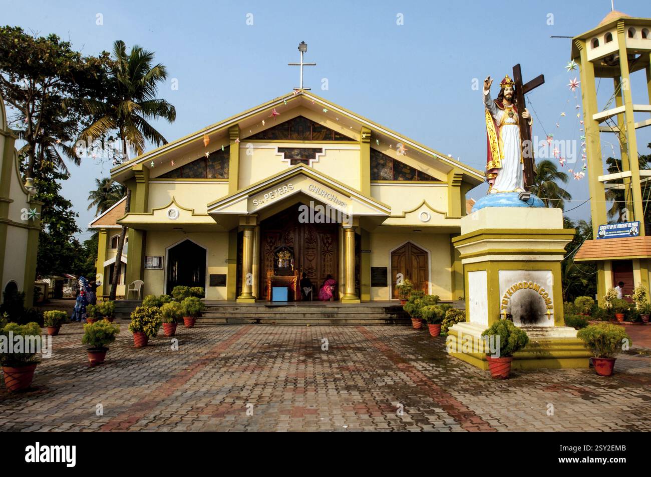 St Peter Church Kollam Kerala India Asia Stock Photo - Alamy