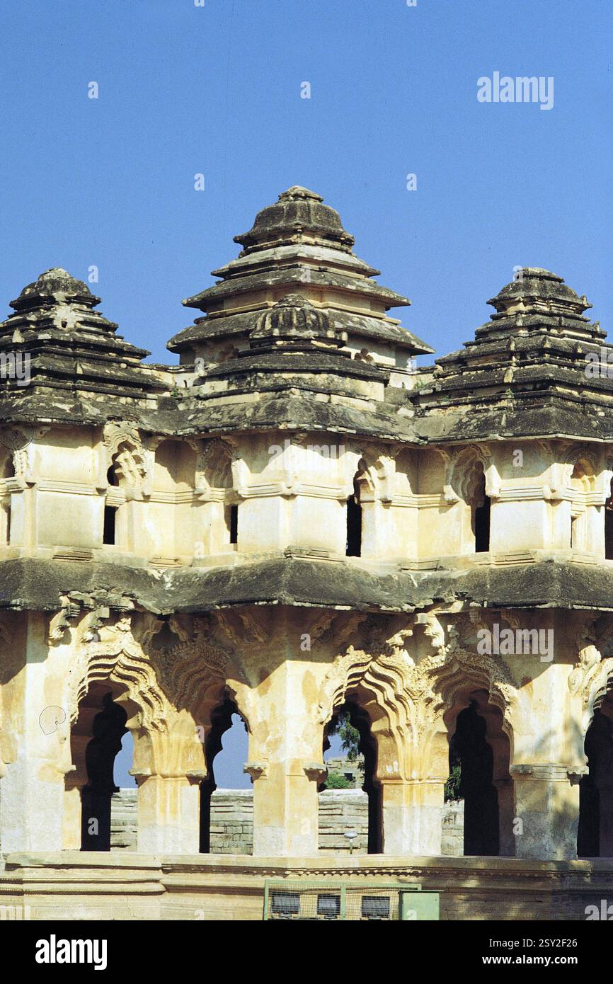 Lotus palace, hampi, Karnataka, india, asia Stock Photo - Alamy