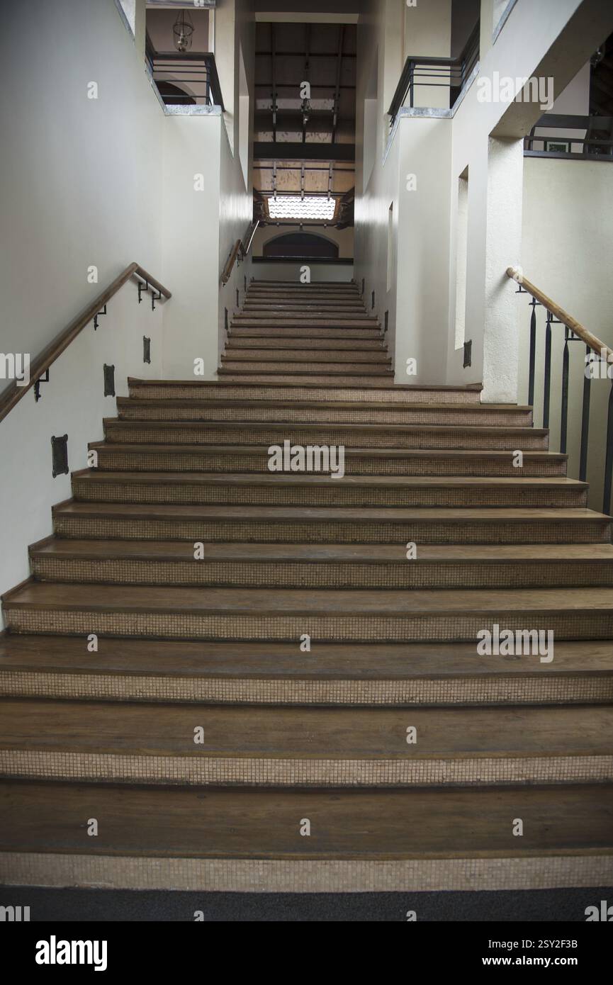 Staircase, mahindra resort, coorg, karnataka, india, asia Stock Photo ...