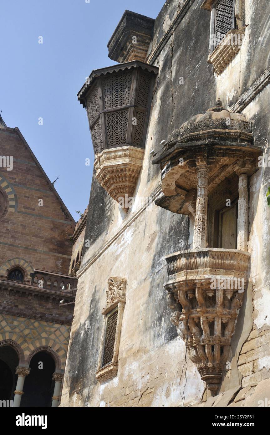 Darbargadh palace of maharaja of bhuj, Kutch, Gujarat, India, Asia ...