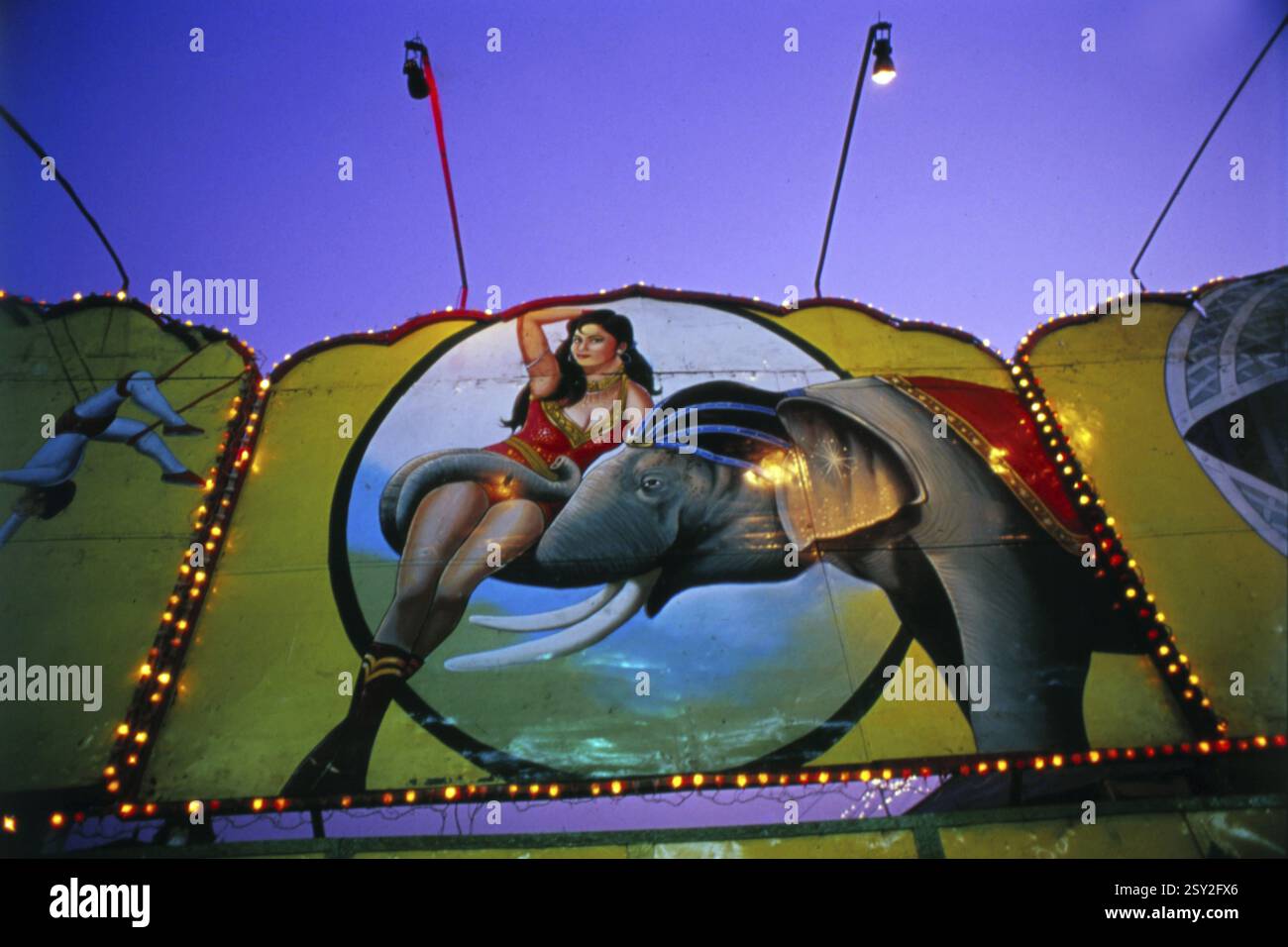 Circus poster, Mumbai, Maharashtra, india, asia Stock Photo - Alamy