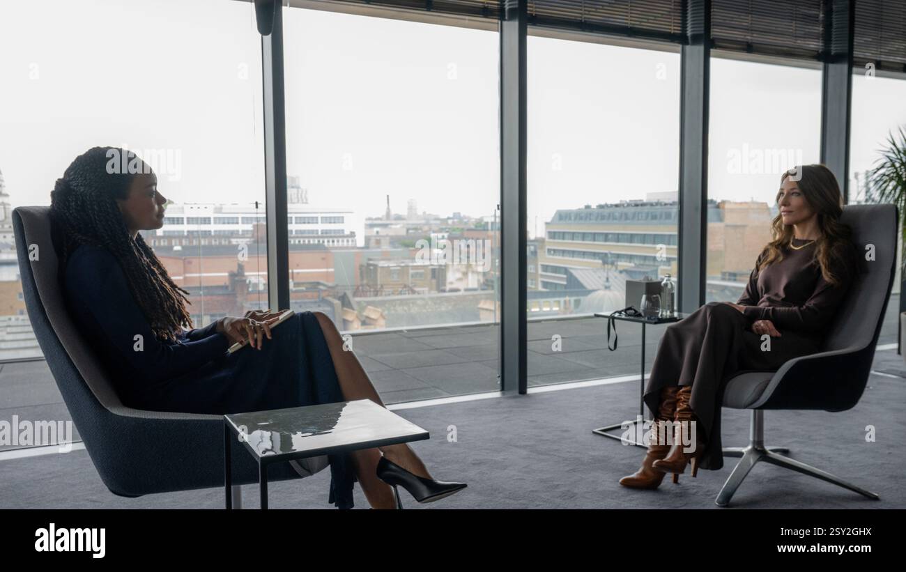 Black Bag (2025) Naomie Harris as Dr. Zoe Vaughn Cate Blanchett as ...