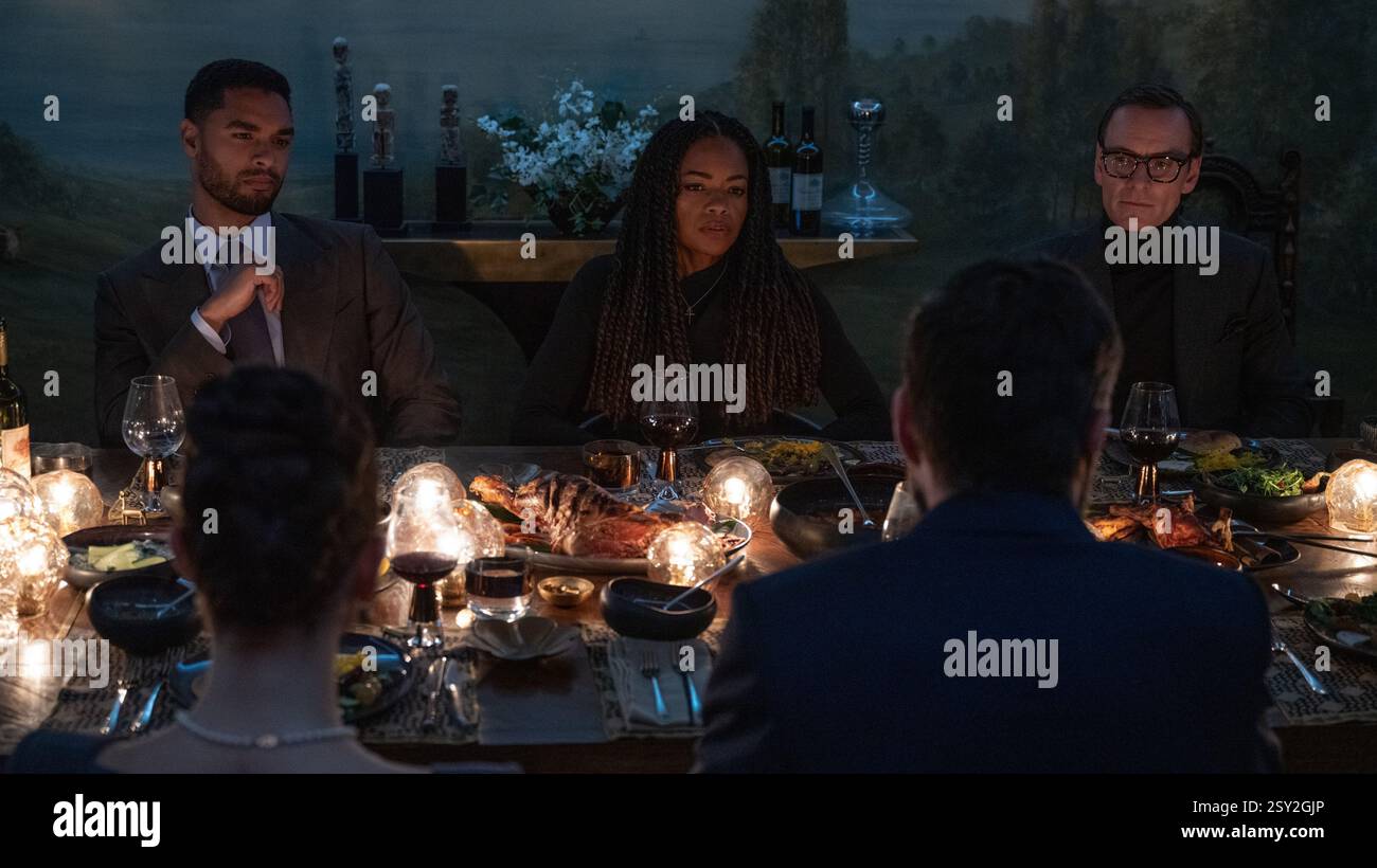 Black Bag (2025) Regé-Jean Page as Col. James Stokes Naomie Harris as ...