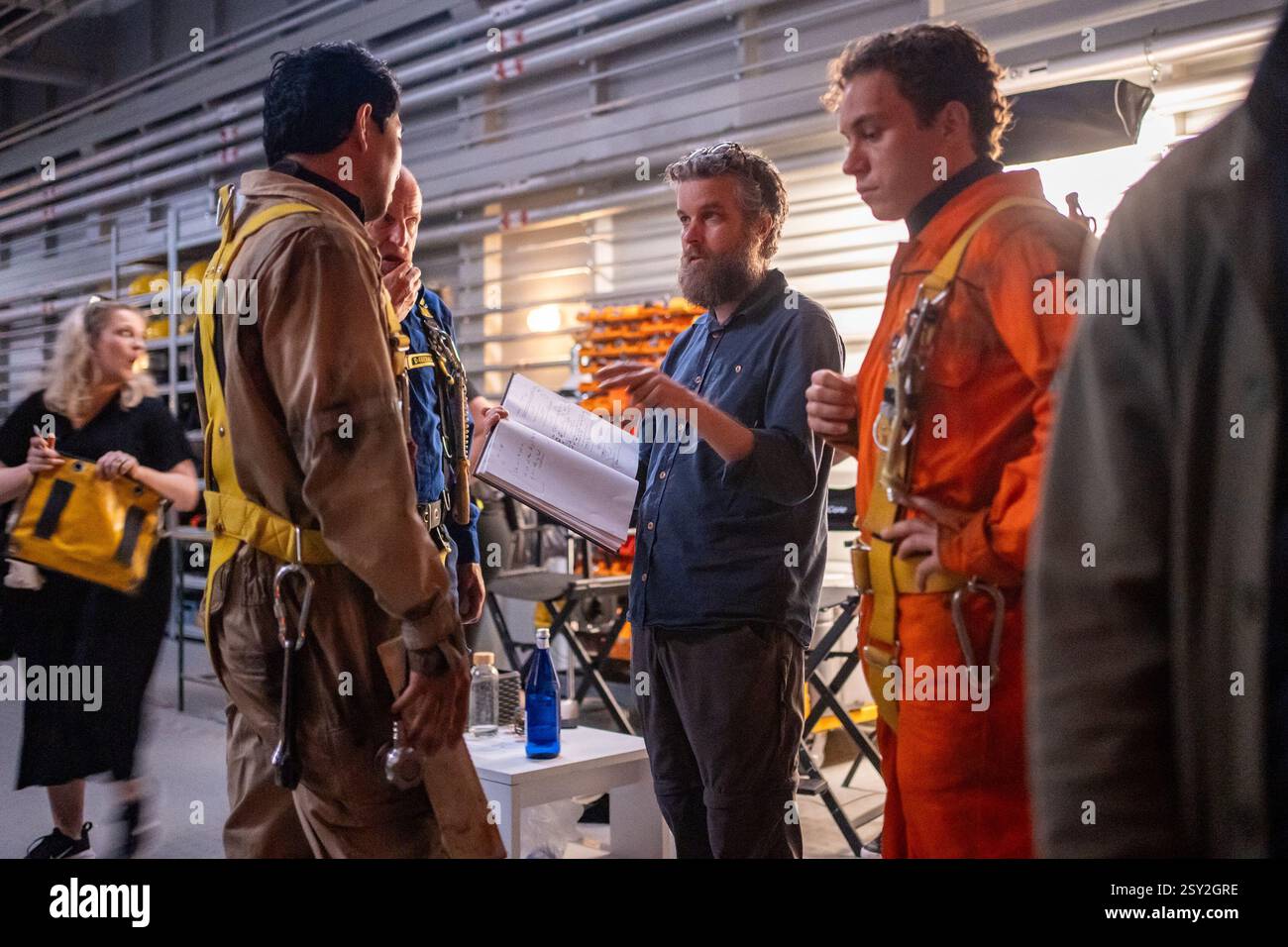 Last Breath (2025) Simu Liu Woody Harrelson Finn Cole director Alex ...