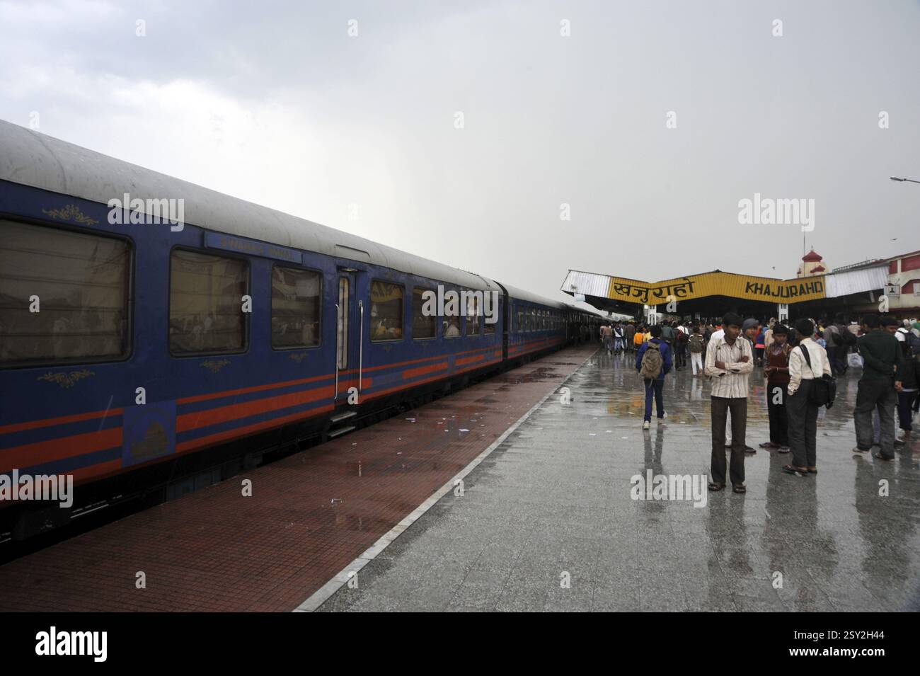 Royal Rajasthan on Wheels train Madhya Pradesh Khajuraho India Asia ...