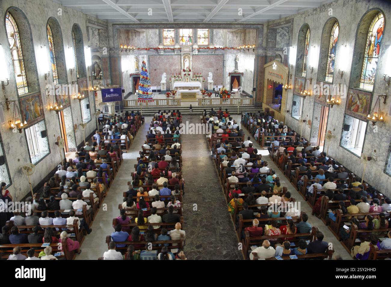 Christmas celebration don bosco church matunga mumbai Maharashtra india ...