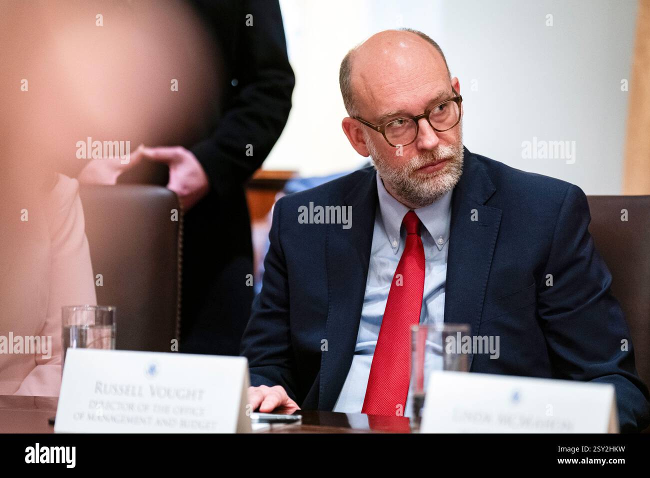 Russell Vought, Director, Office of Management and Budget (OMB), during ...