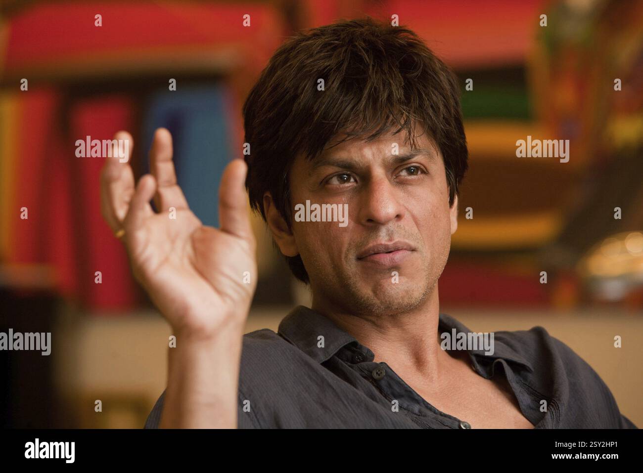 Indian Actor Shah Rukh Khan India Asia Stock Photo - Alamy