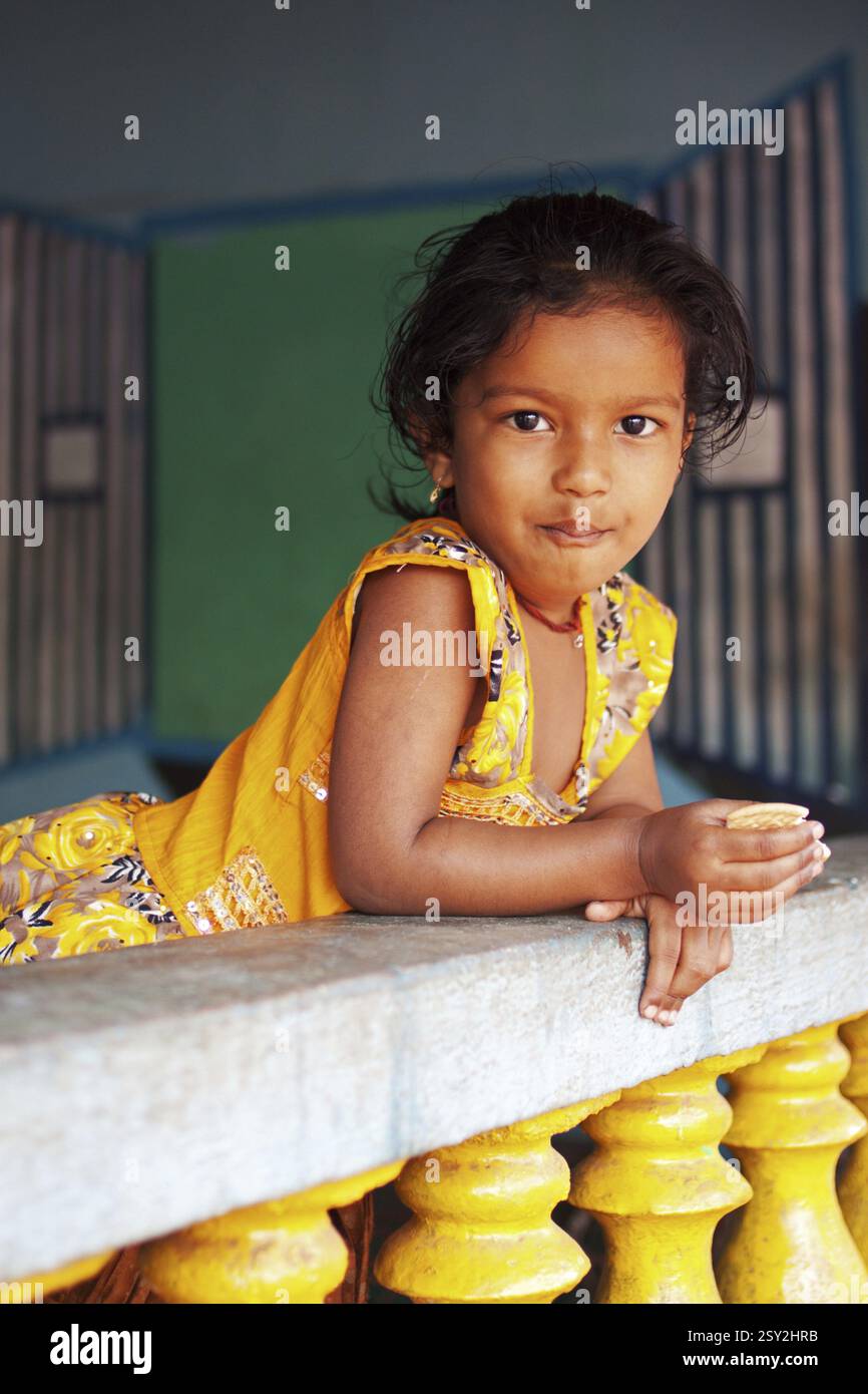Child portrait, goa, Asia, India, Asia Stock Photo - Alamy
